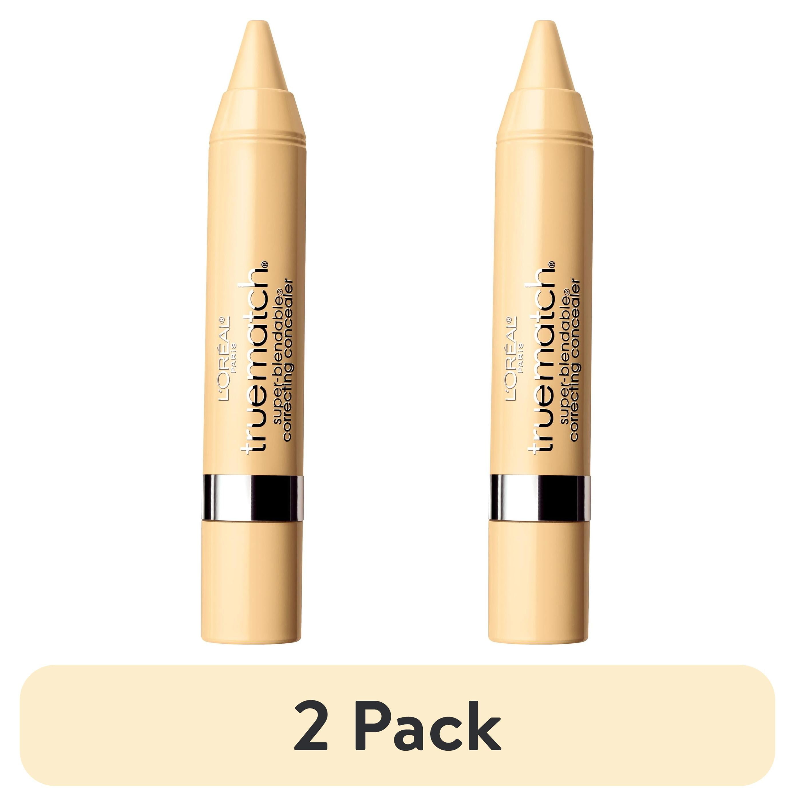 (2 pack) L'Oreal Paris True Match Correcting Crayon Concealer, Yellow ...