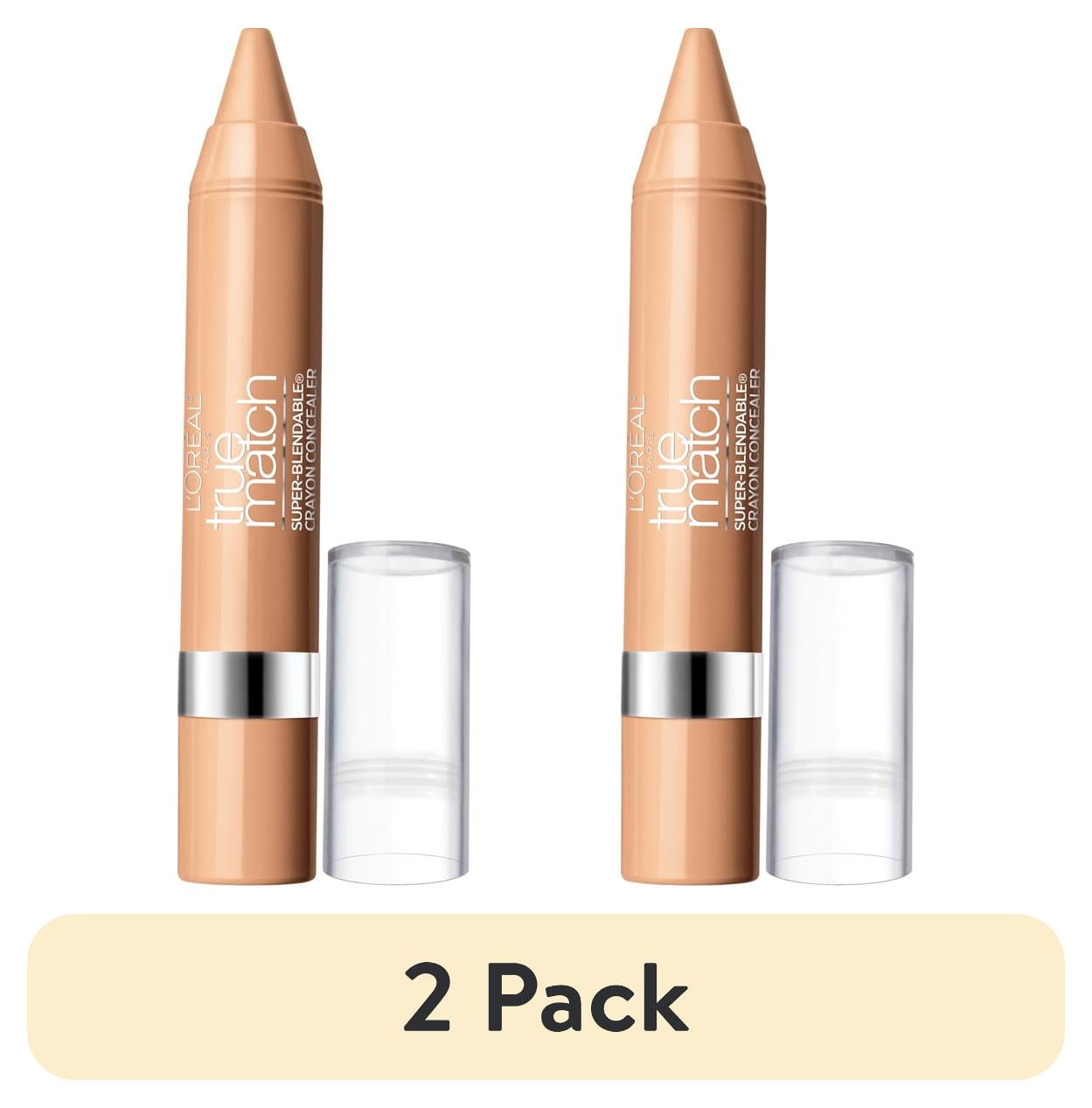(2 pack) L'Oreal Paris True Match Super Blendable Crayon Concealer ...