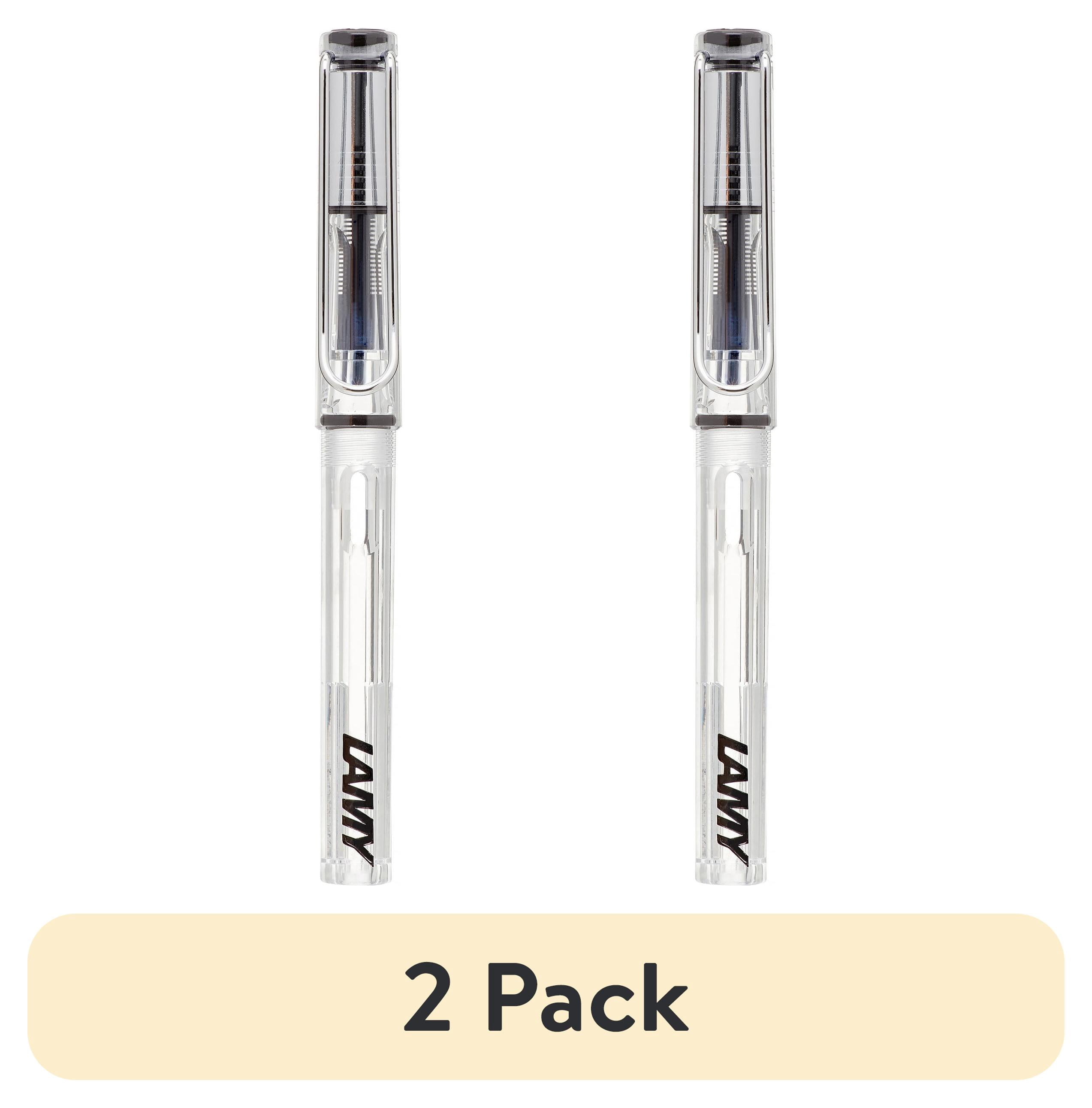 (2 pack) LAMY Vista Fountain Pen, Extra Fine Nib - Walmart.com