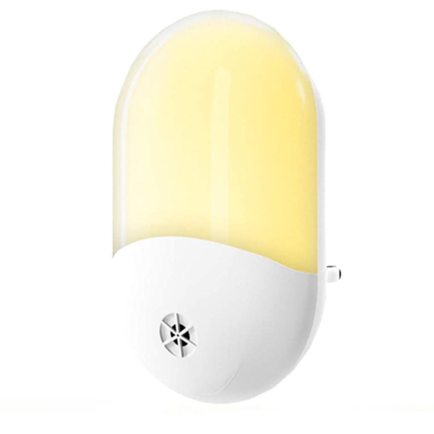 2-pack LED Night Light for Sleeping - Plug-in Smart Bedside Lamp with ...