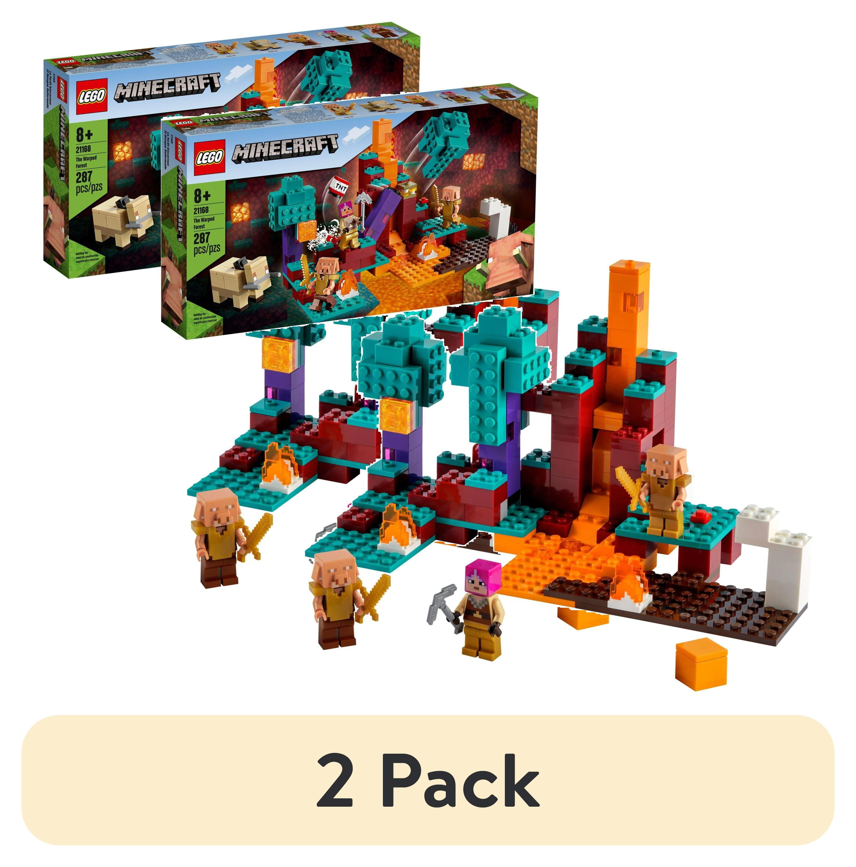 Free Shipping! LEGO Minecraft The Warped Forest Building Toy Set 287 ...