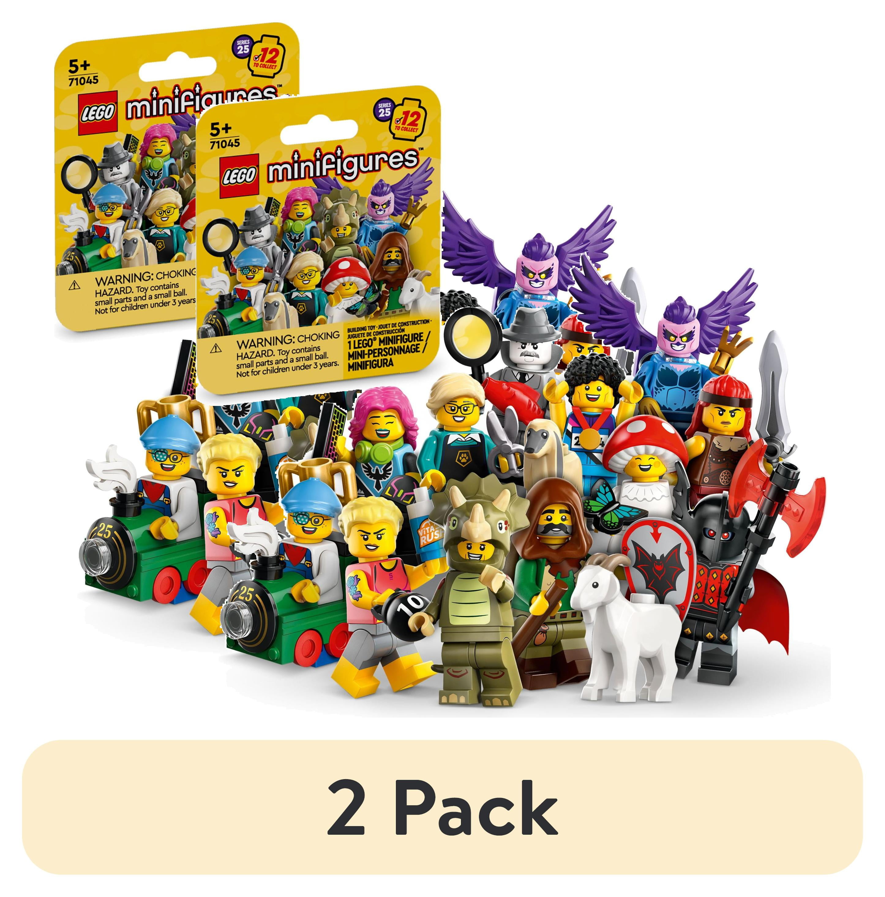 (2 pack) LEGO Minifigures Series 25 Collectible Figures, Surprise ...