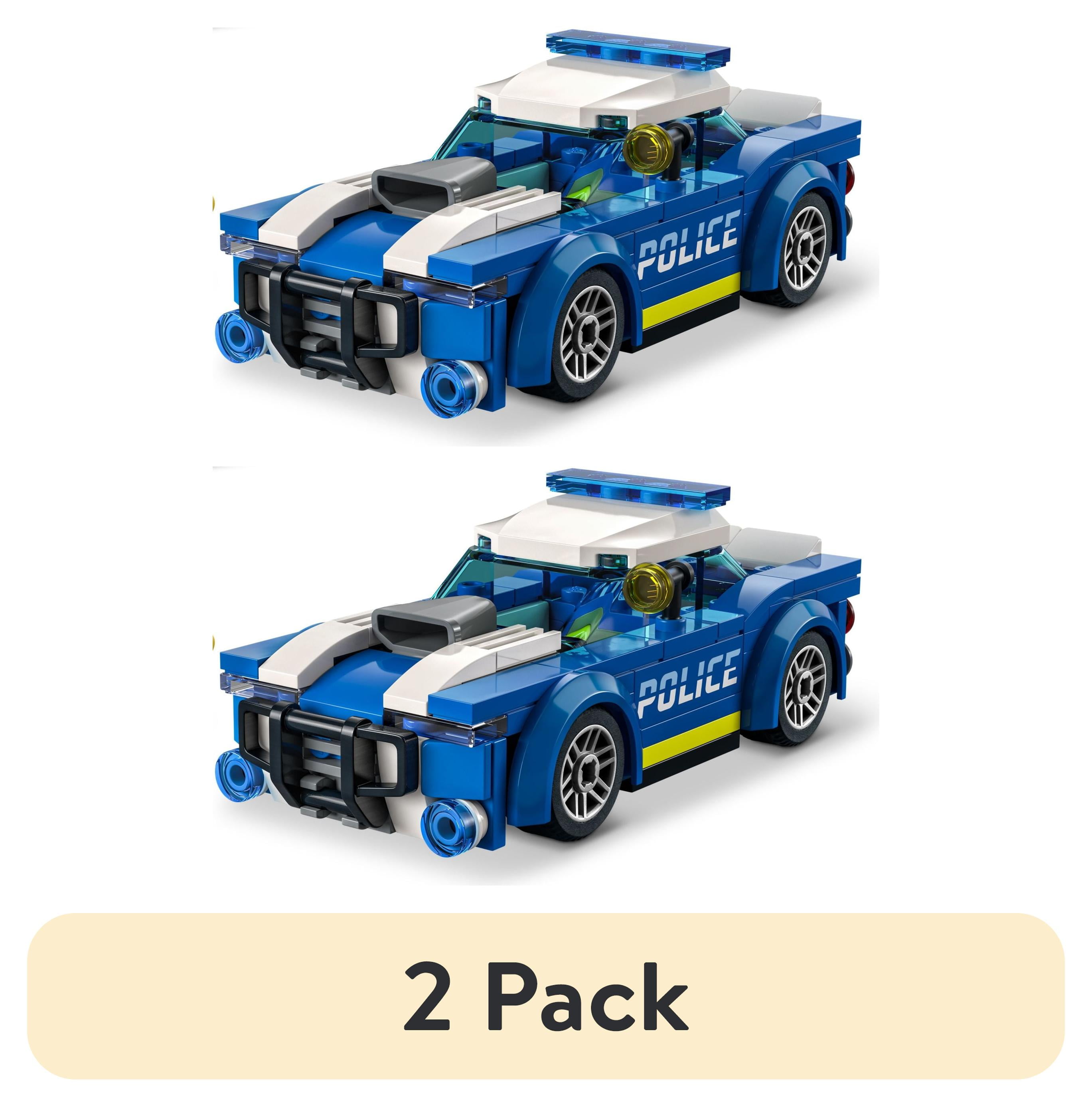 (2 pack) LEGO City Police Car Toy 60312 for Kids 5 plus Years Old with ...