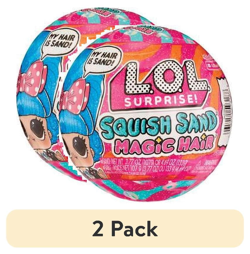 (2 pack) LOL. Surprise! Squish Sand Magic Hair Tots- with Collectible ...