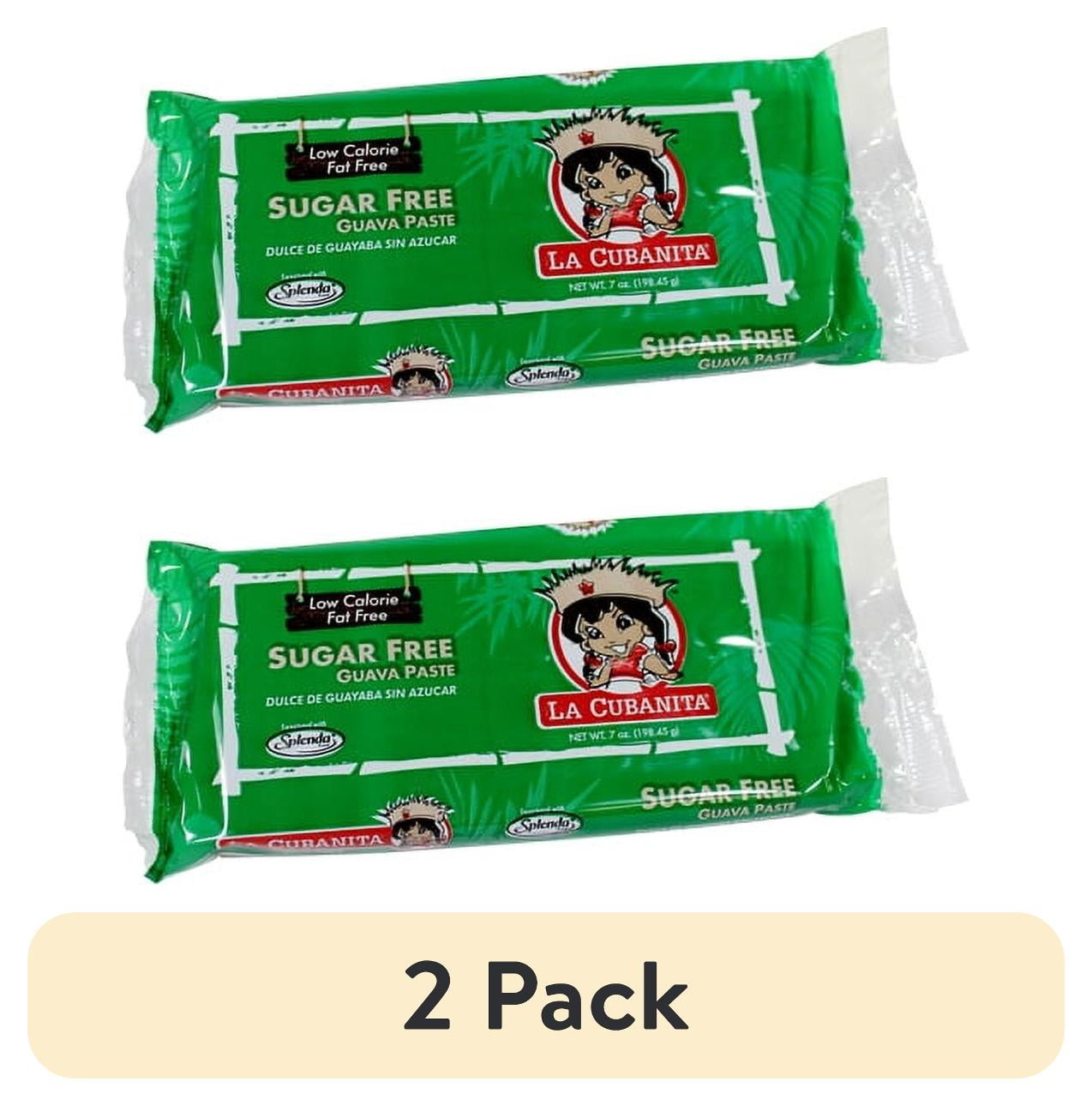 (2 pack) La Cubanita Sugar Free Guava Paste, 7 Oz - Walmart.com