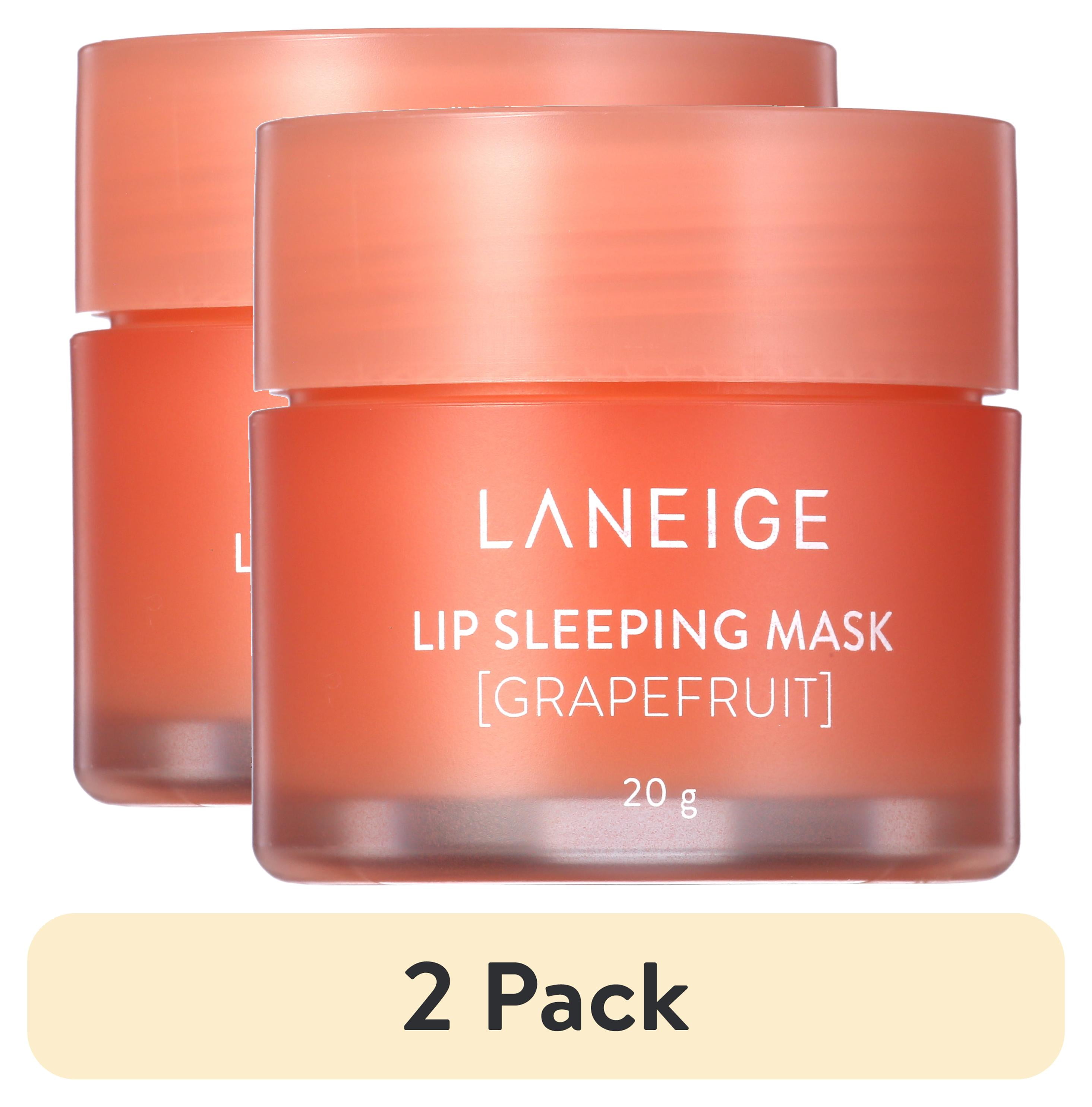 (2 pack) Laneige Lip Sleeping Mask Grapefruit 20g - Walmart.com