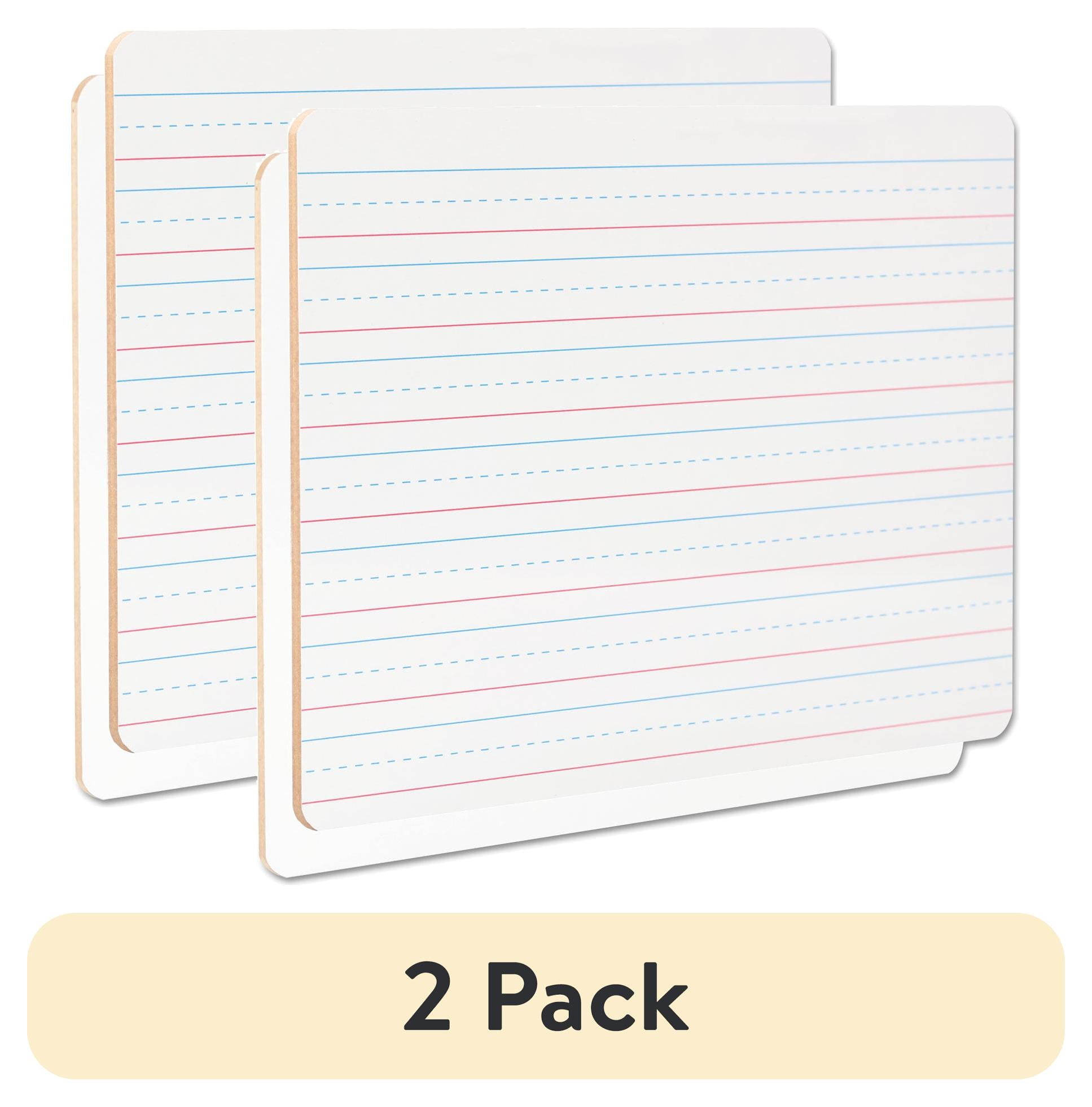 (2 pack) Universal Lap/Learning Dry-Erase Board Lined 11 3/4" x 8 3/4 ...