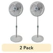 Lasko Cyclone 18" Oscillating Pedestal Fan with Remote, 54" H, 2-Pack ...
