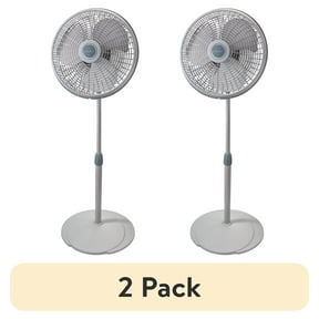 Lasko 16 Inch Oscillating Adjustable Tilting Pedestal Stand Fan, White ...