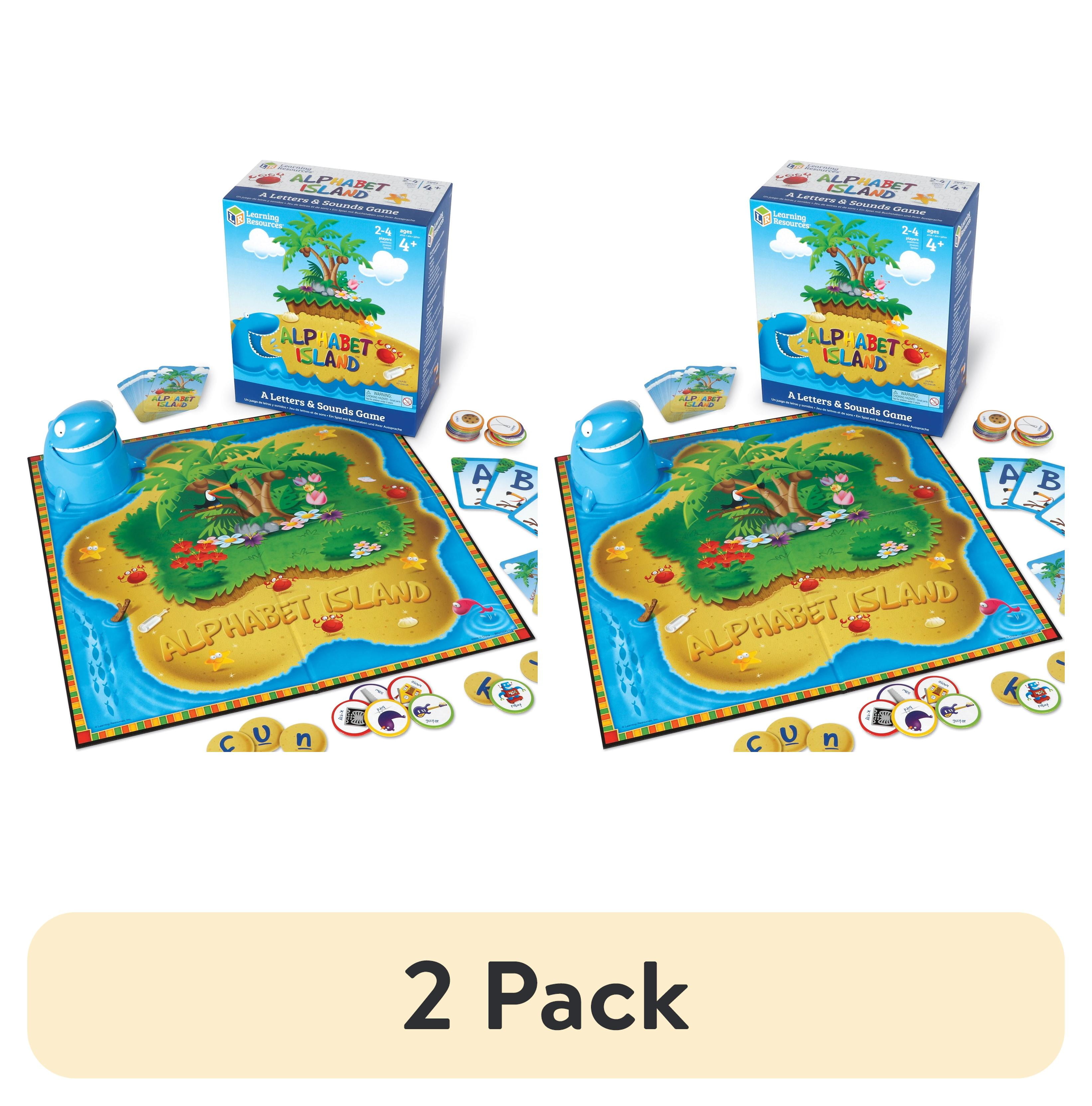(2 pack) Learning Resources Alphabet Island Letter/Sounds Game ...