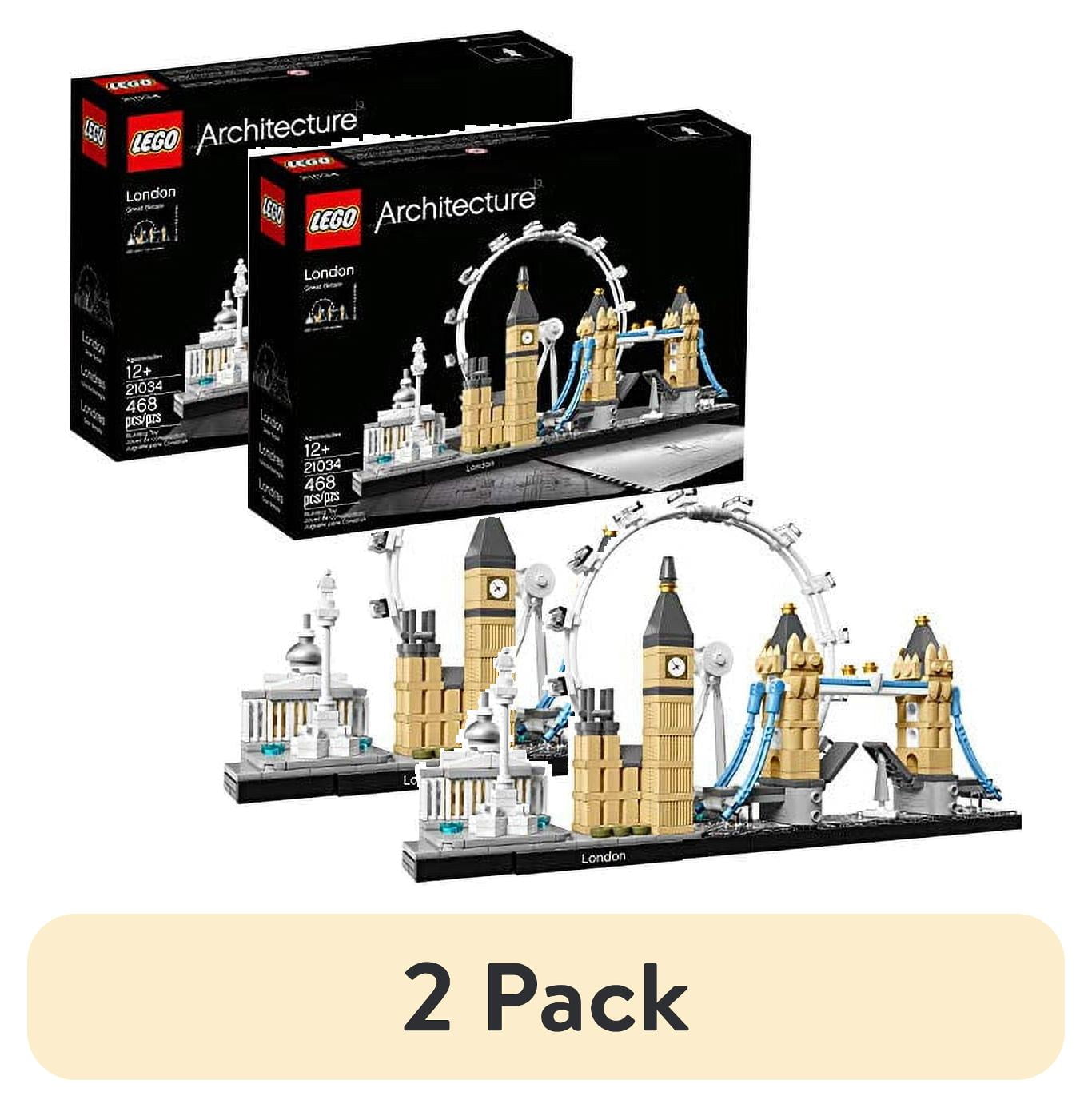 (2 pack) Lego Architecture London Skyline Collection 21034 - Walmart.com