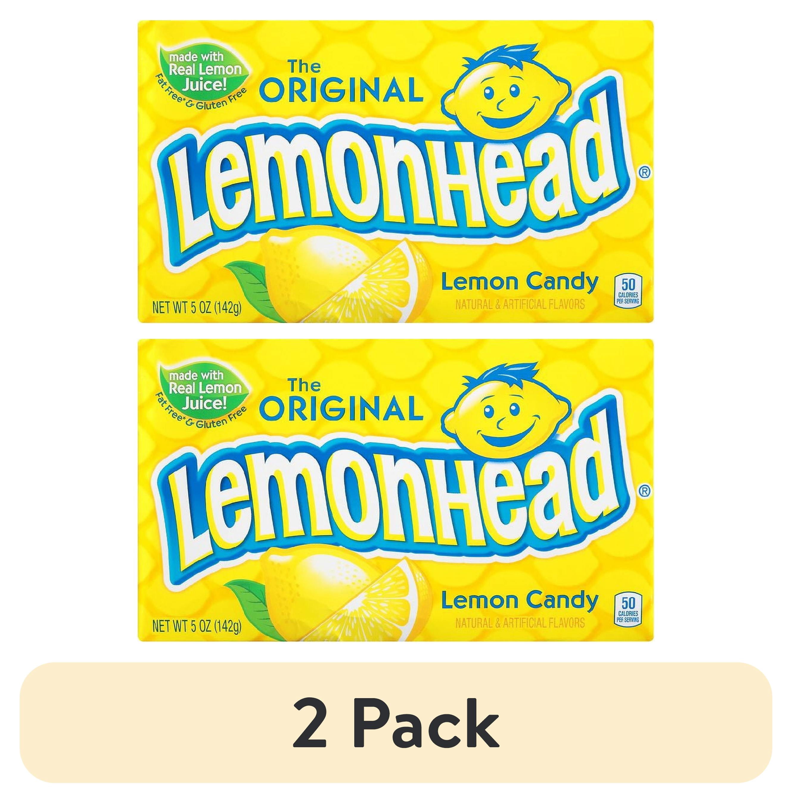 (2 pack) Lemonhead Original Lemon Candy Theater Box 5.0 oz Pack of 2 ...