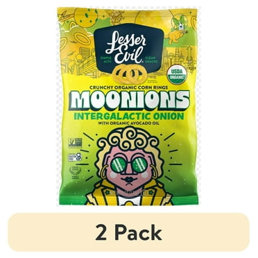Lesser Evil Moonions, Intergalactic Onion 6oz - Walmart.com