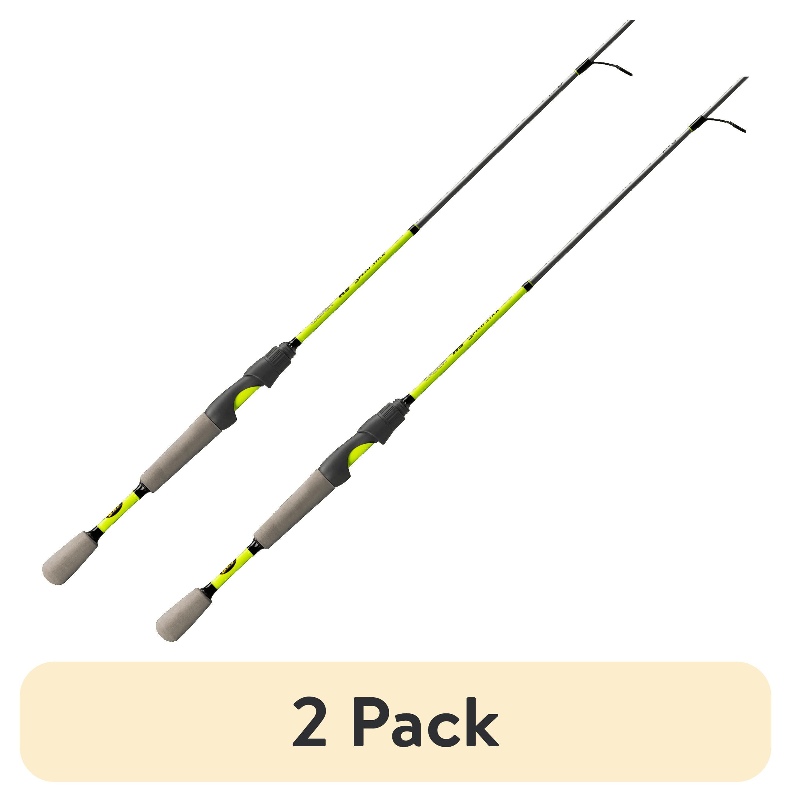 Lew's Laser HS 6'6 Medium Action Graphite Spinning Rod, Lightweight ...