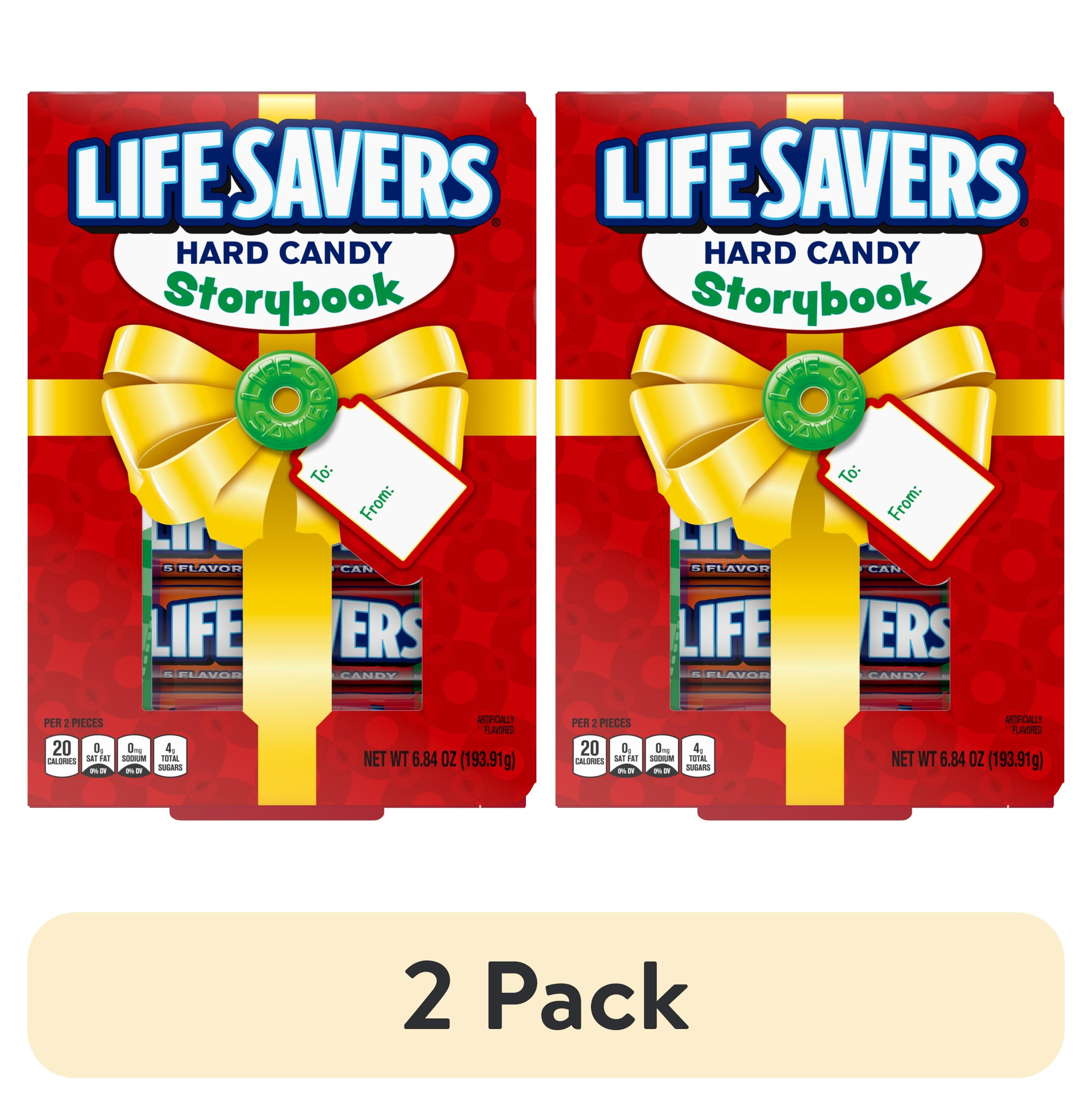 (2 pack) Life Savers 5 Flavors Christmas Hard Candy Storybook - 6.84 oz ...