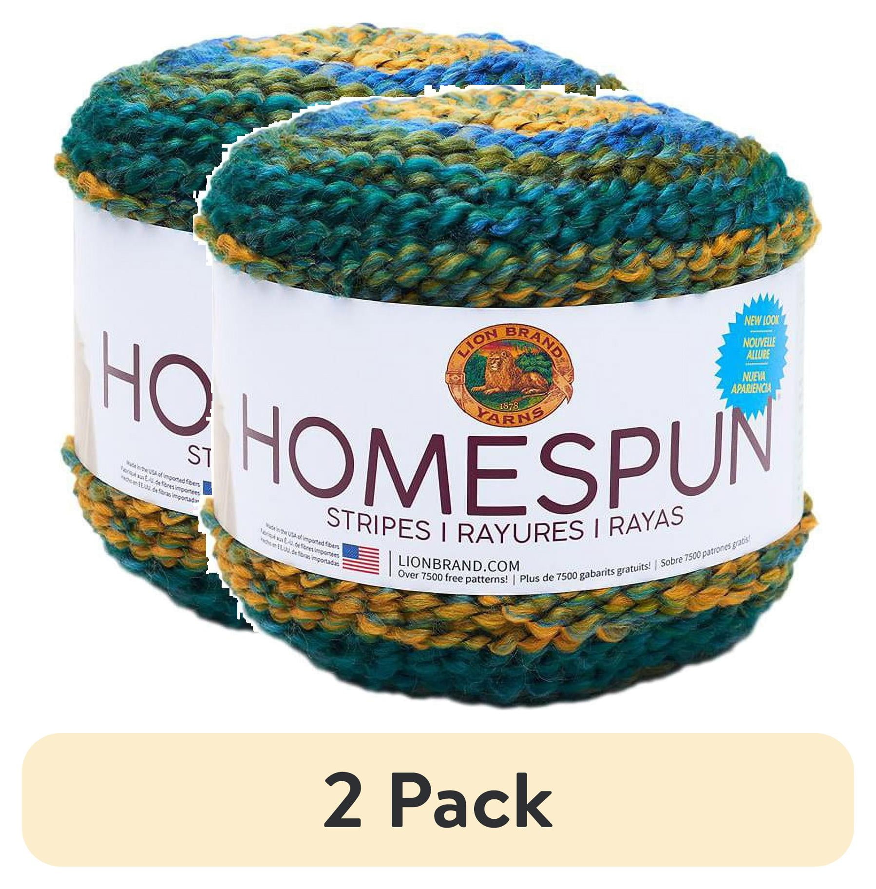 (2 pack) Lion Brand Yarn 1 Pack Hayloft - Walmart.com