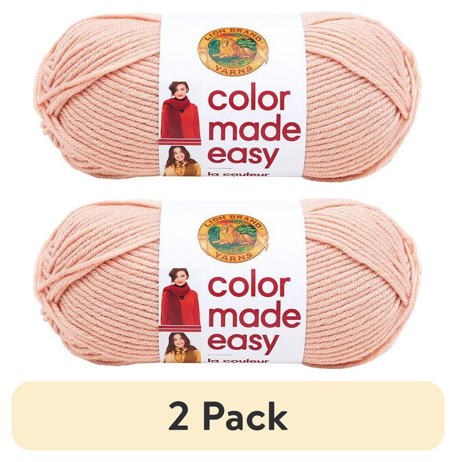 (2 pack) Lion Brand Yarn Color Made Easy-Millennial - Walmart.com