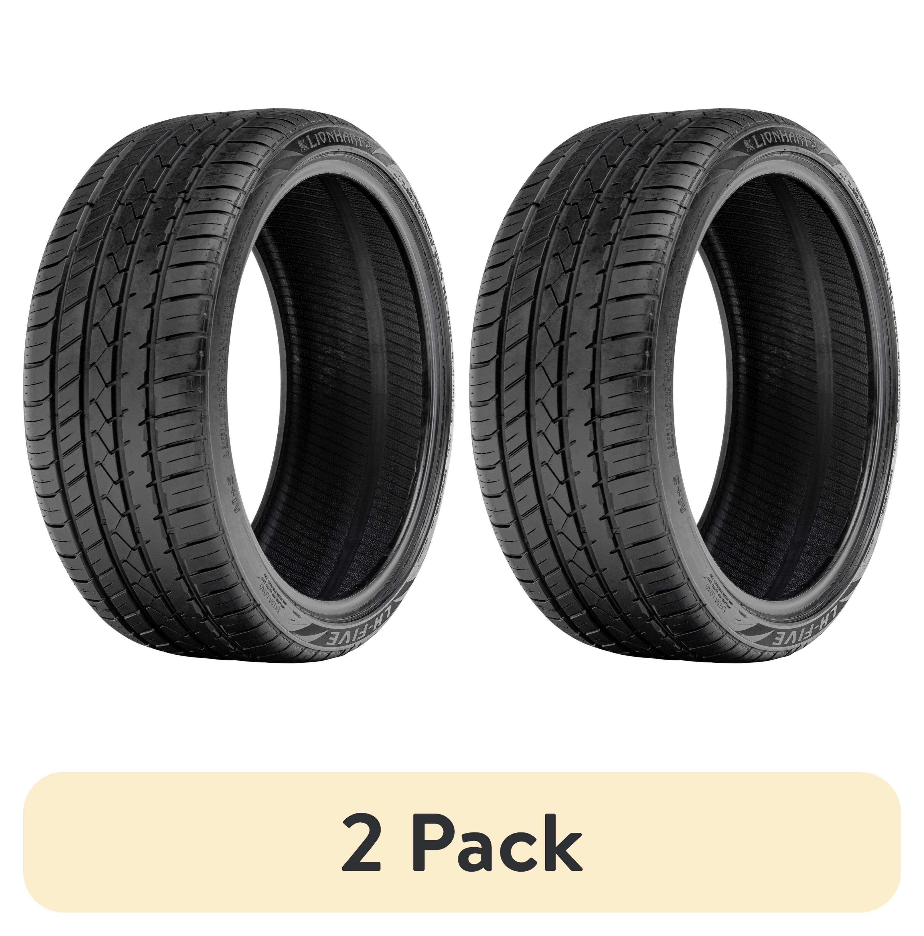 (2 pack) Lionhart LH-Five UHP All Season 245/40ZR20 99W XL Passenger Tire - Walmart.com