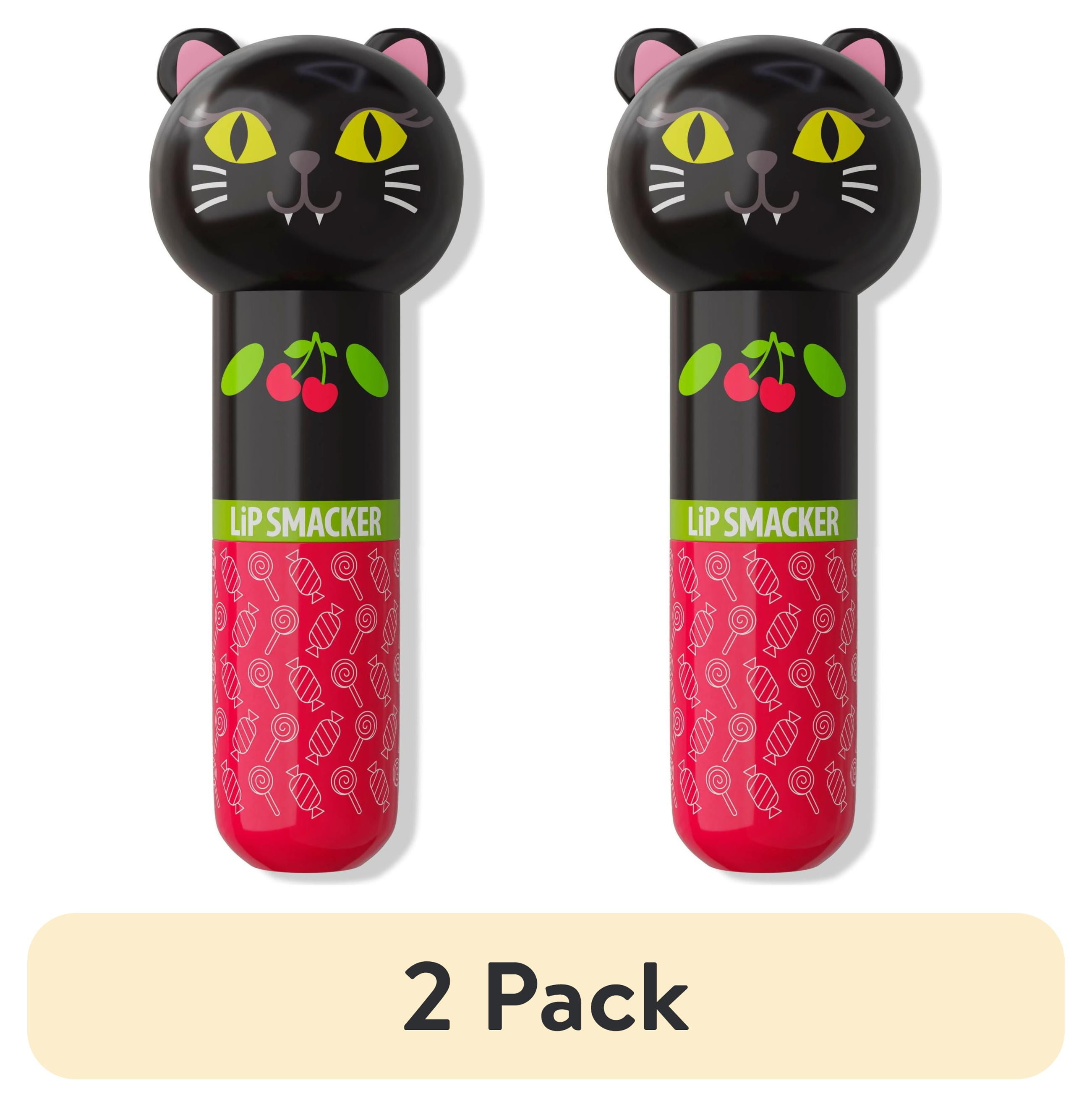 (2 pack) Lip Smacker Halloween Sweet Candy Lippy Pal - Kitten Cherry ...