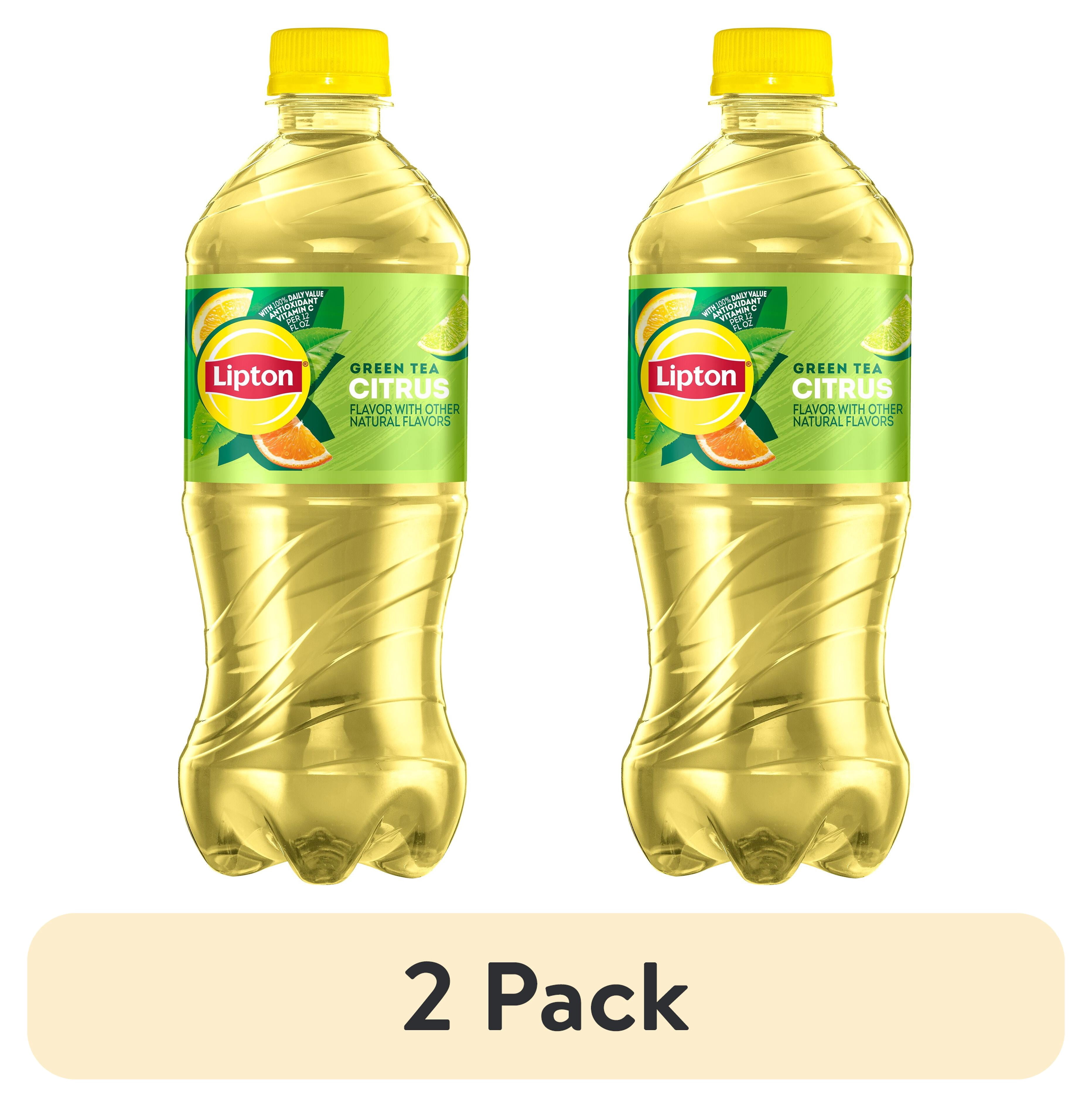 (2 pack) Lipton Green Tea Citrus Iced Tea, 20 fl oz. - Walmart.com