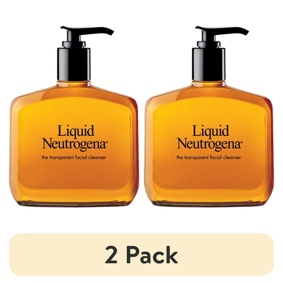 (2 pack) Liquid Neutrogena Fragrance-Free Mild Gentle Facial Cleanser ...