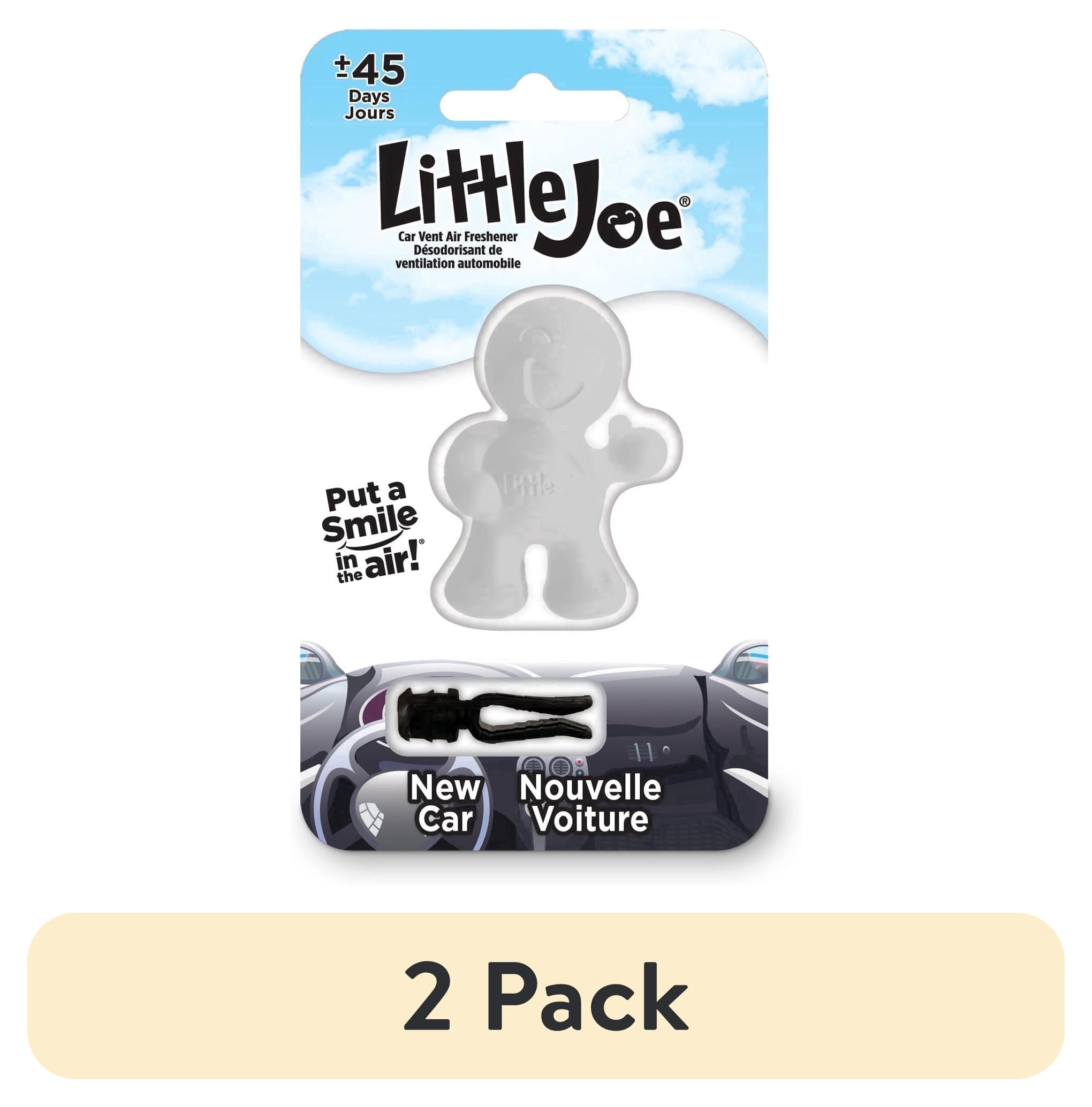 (2 pack) Little Joe 96401 New Car Scent, Car Air Freshener, Clips to A ...