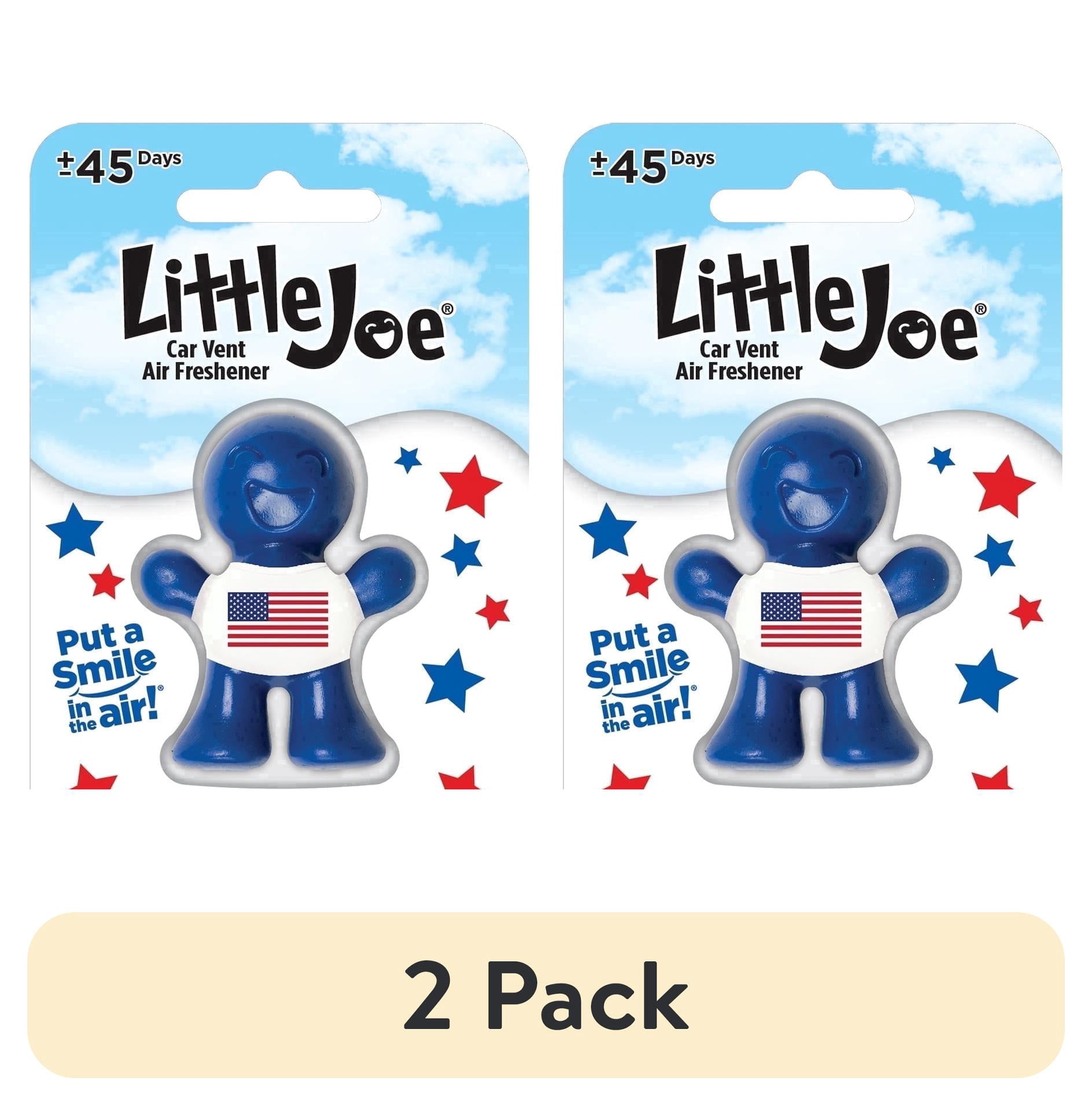 (2 pack) Little Joe 96419 USA Edition New Car Scent Car Air Freshener A ...
