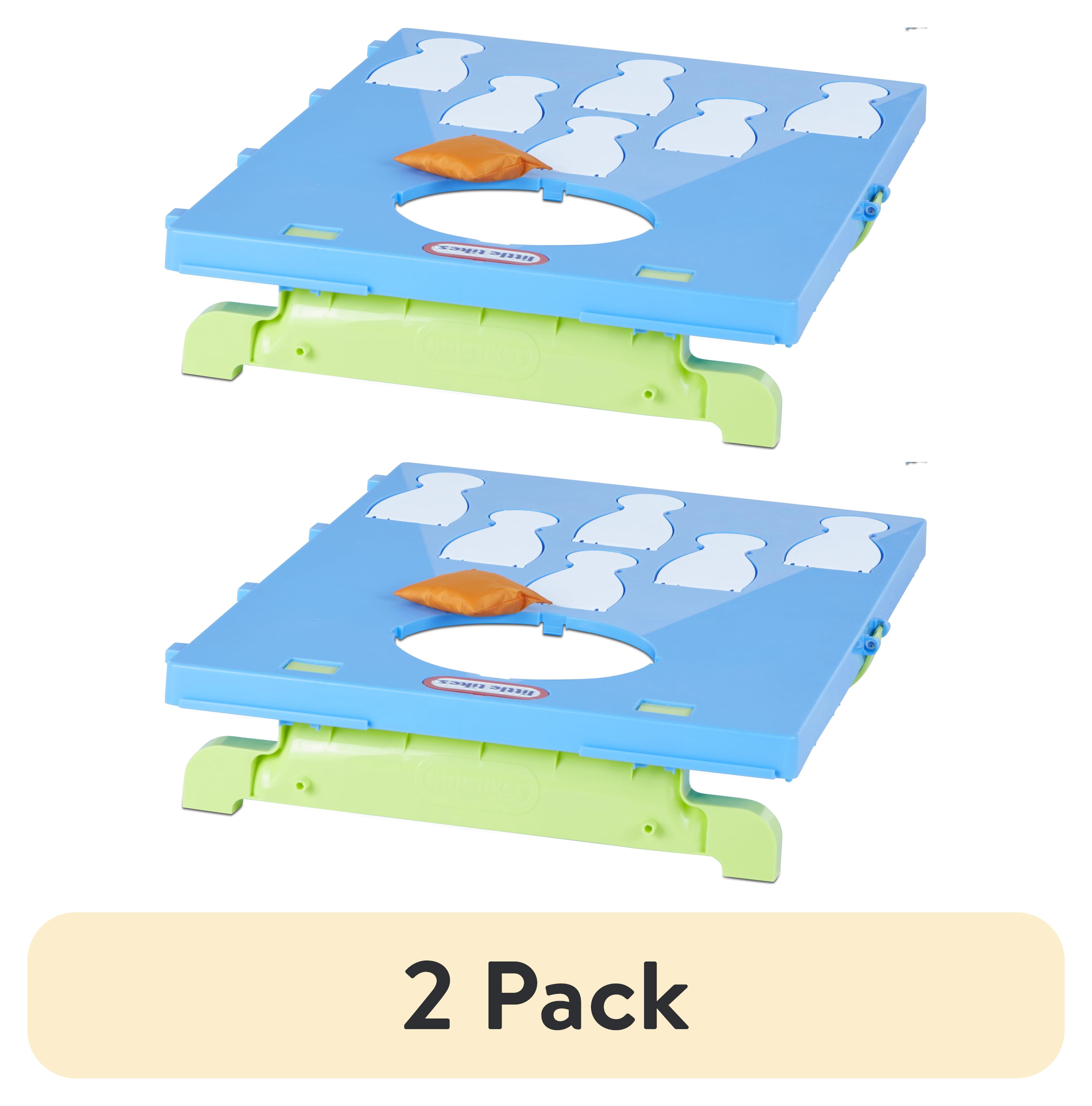 (2 pack) Little Tikes 5-in-1 Cornhole Game Set, Indoor Outdoor Toy ...