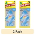 (2 pack) Little Trees Air Freshener Fire Rainbow Fragrance 3-Pack ...