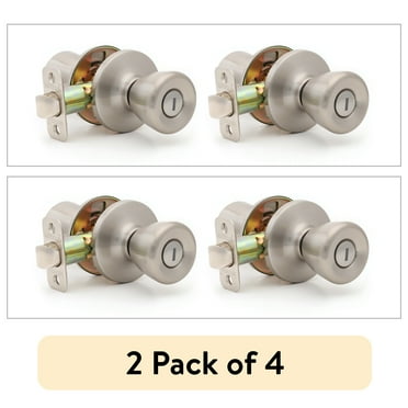 AP Products 013-202-SS Privacy Lock Set - Stainless Steel - Walmart.com