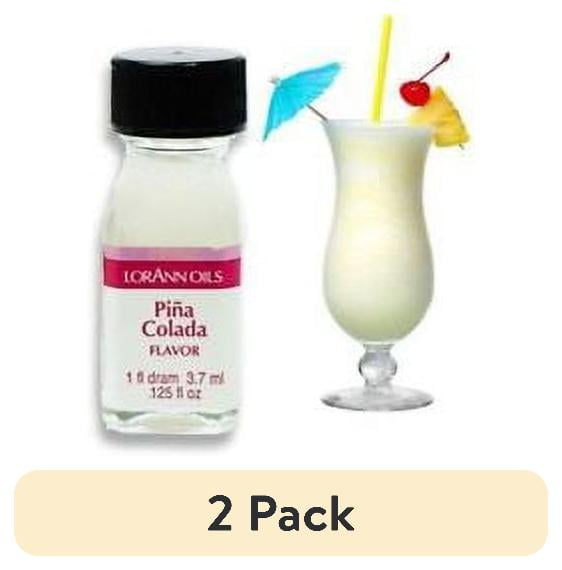 (2 pack) Lorann Oil Pina Colada 1 Dram Super Strength Flavor Extract ...