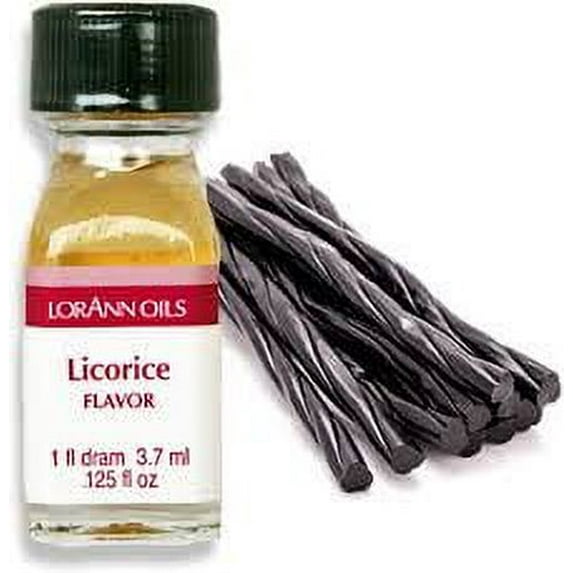 (2 pack) Lorann Oils Licorice Flavor Dram bottle Super Strength ...