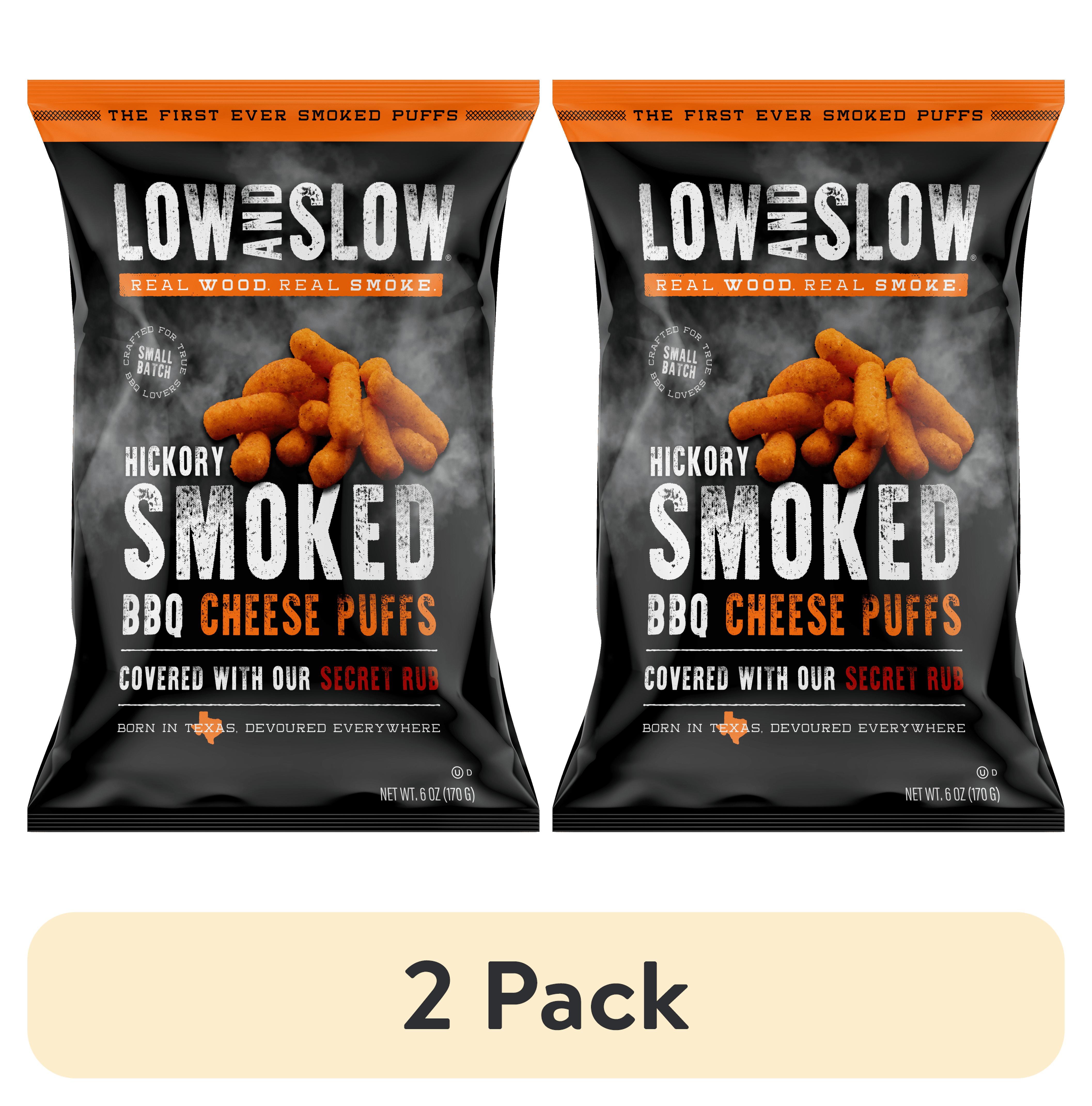(2 pack) Low and Slow Hickory Smoked Cheese Puffs - Walmart.com