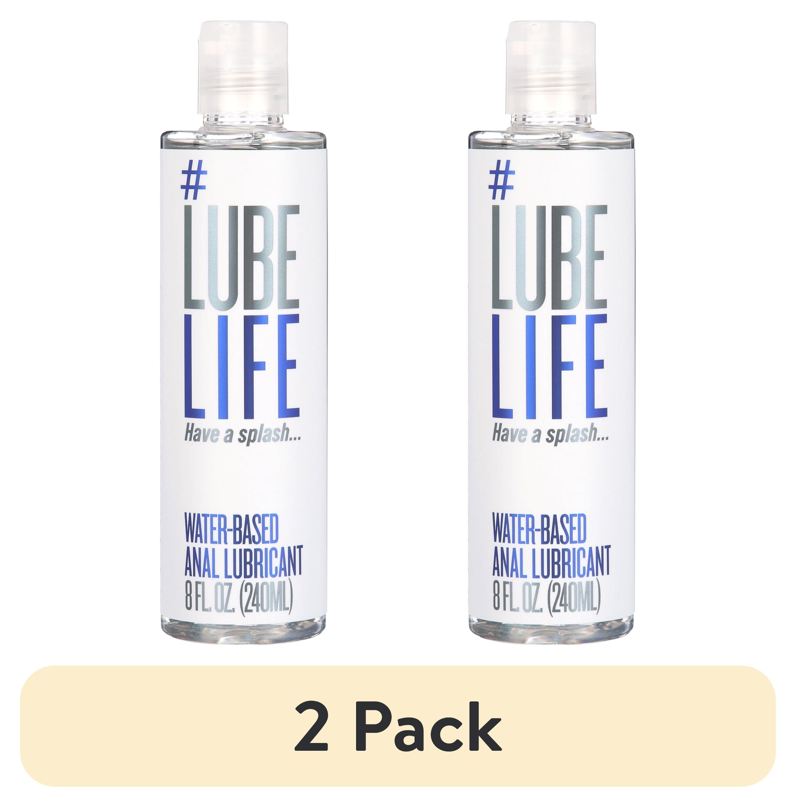 (2 pack) Lube Life Water Based Anal Lubricant, Personal Backdoor Lube ...