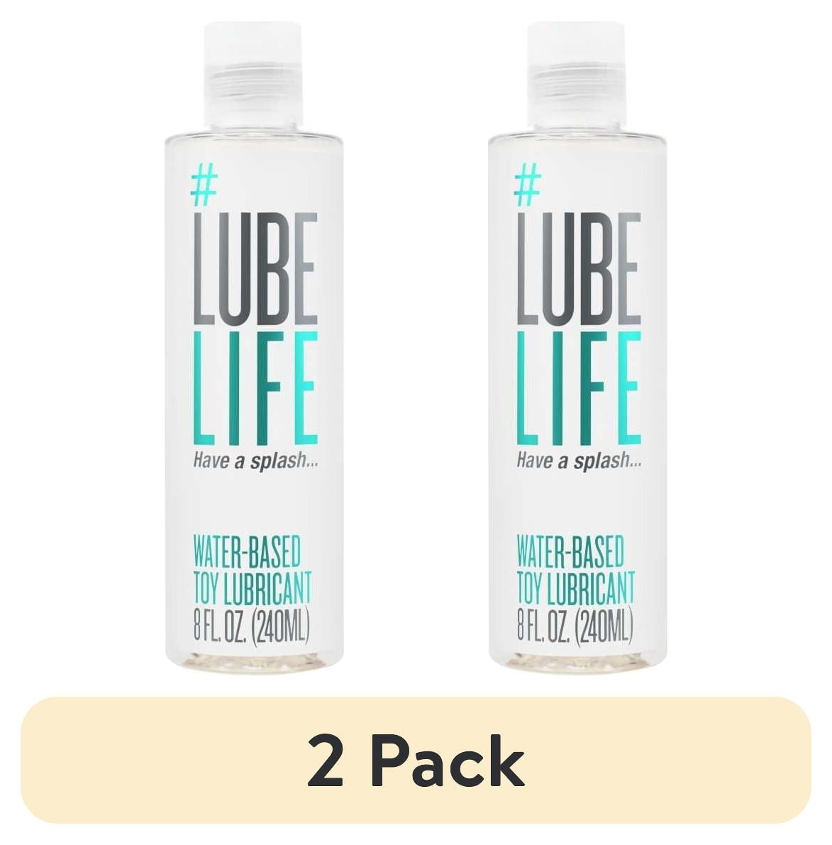 (2 pack) LubeLife Water Based Toy Lubricant, Safe for Men, Women and ...
