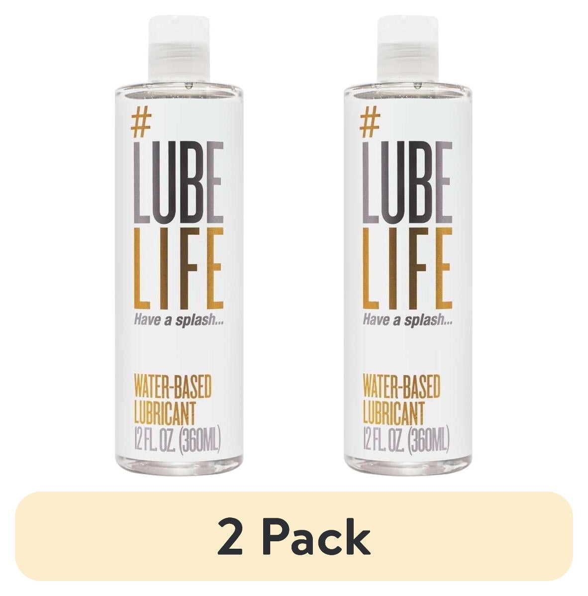 (2 pack) LubeLife Silky Smooth Long Lasting Wet Toy Compatible Water ...