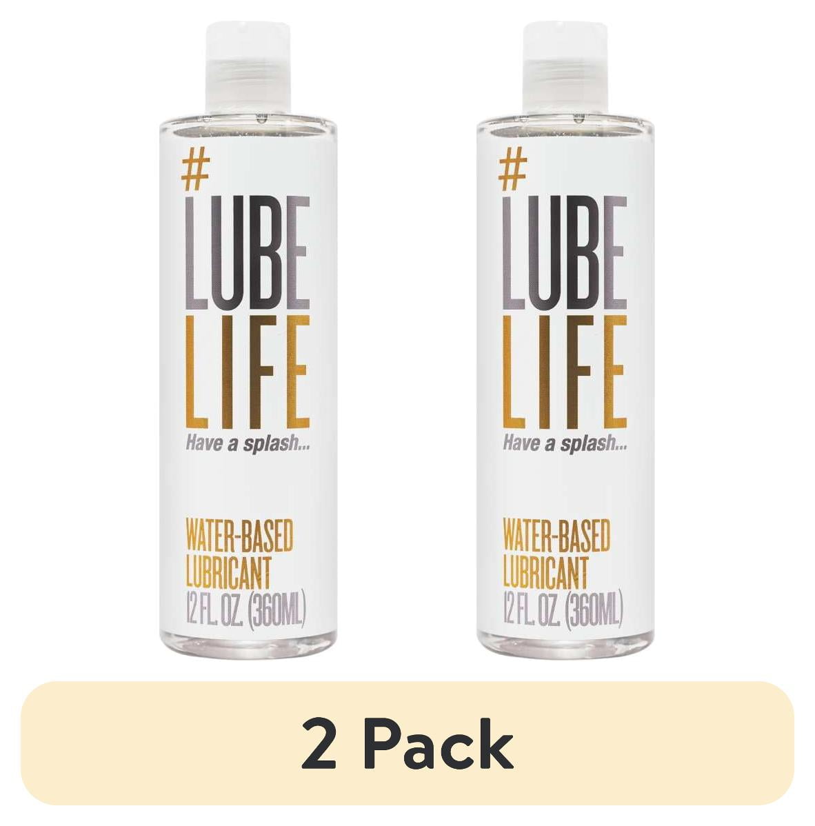 (2 pack) LubeLife Silky Smooth Long Lasting Wet Toy Compatible Water ...