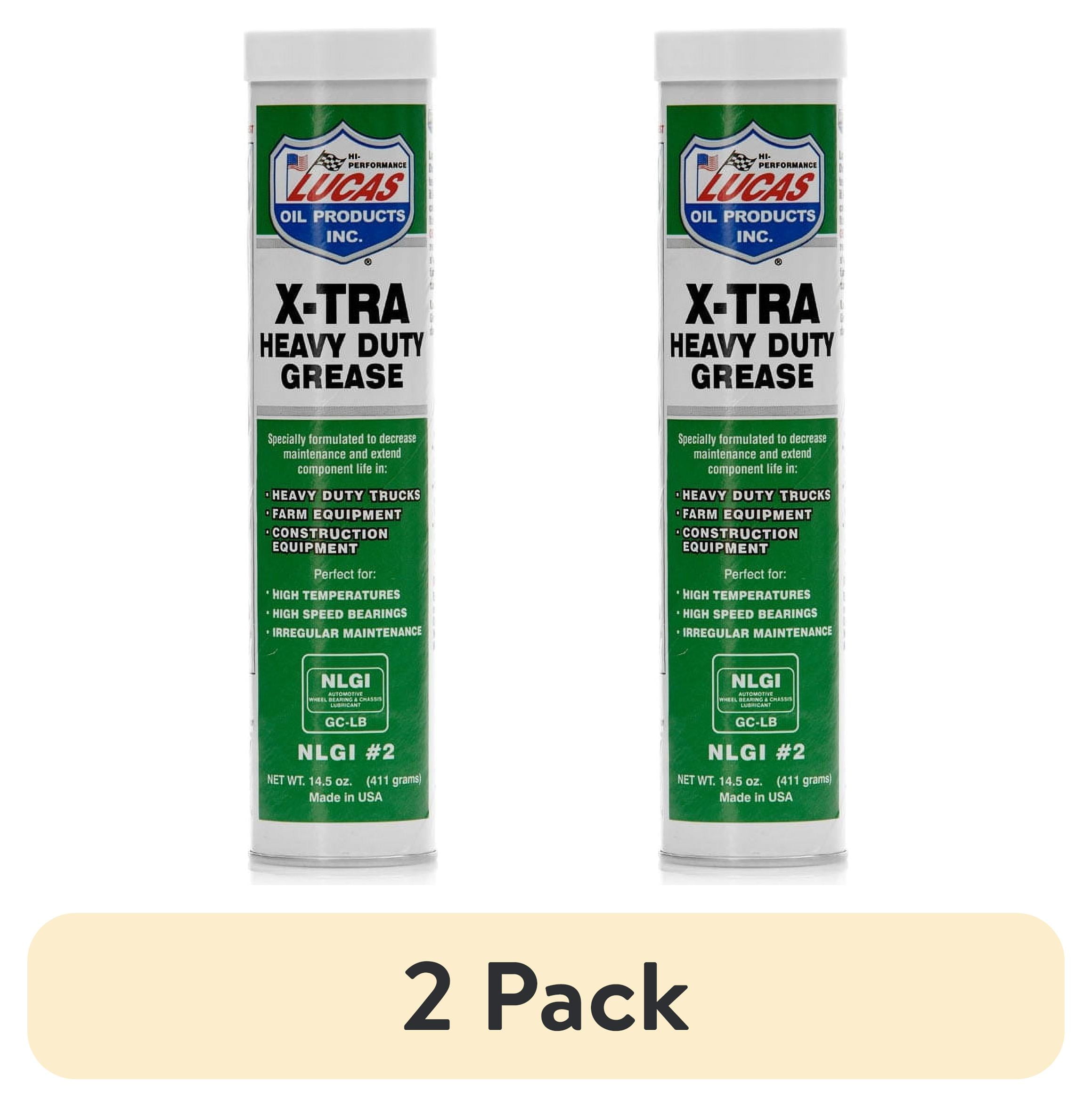 (2 pack) Lucas Oil 10301 Xtra Heavy-Duty Grease - Walmart.com