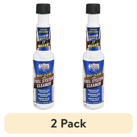 (2 pack) Lucas Oil 10669 Deep Clean Fuel System Cleaner 5.25 Ounce ...