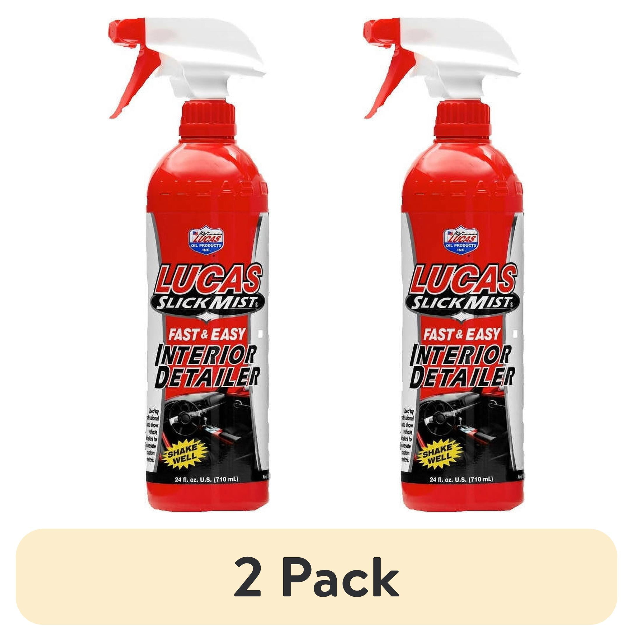 (2 pack) Lucas Oil Products 10514 Interior Detailer - Walmart.com