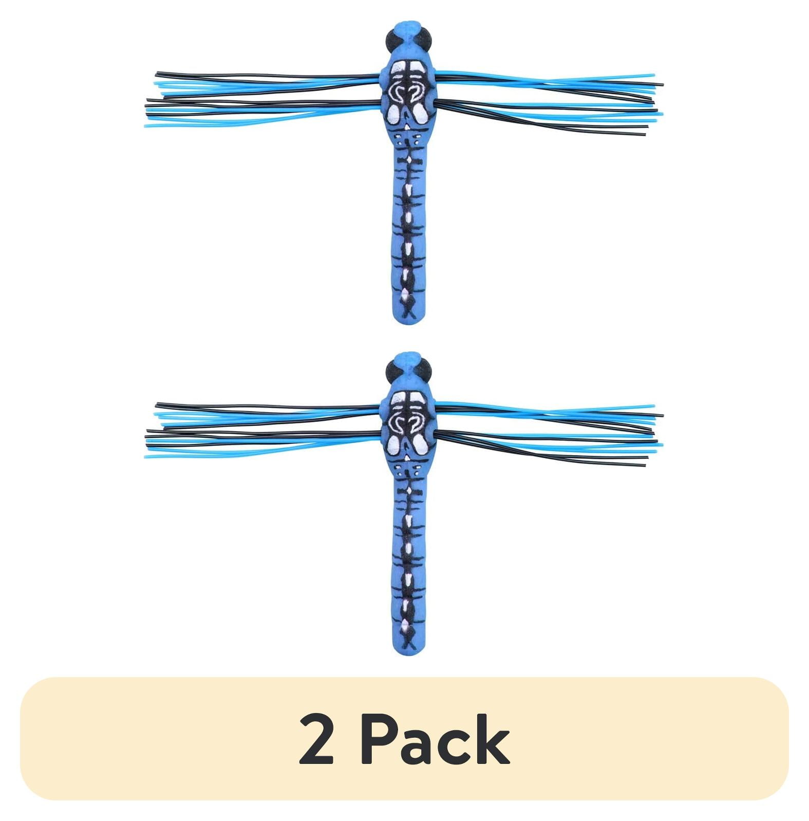 (2 pack) Lunkerhunt Dragonfly Lure with Double Skirted Wings | Perfect ...
