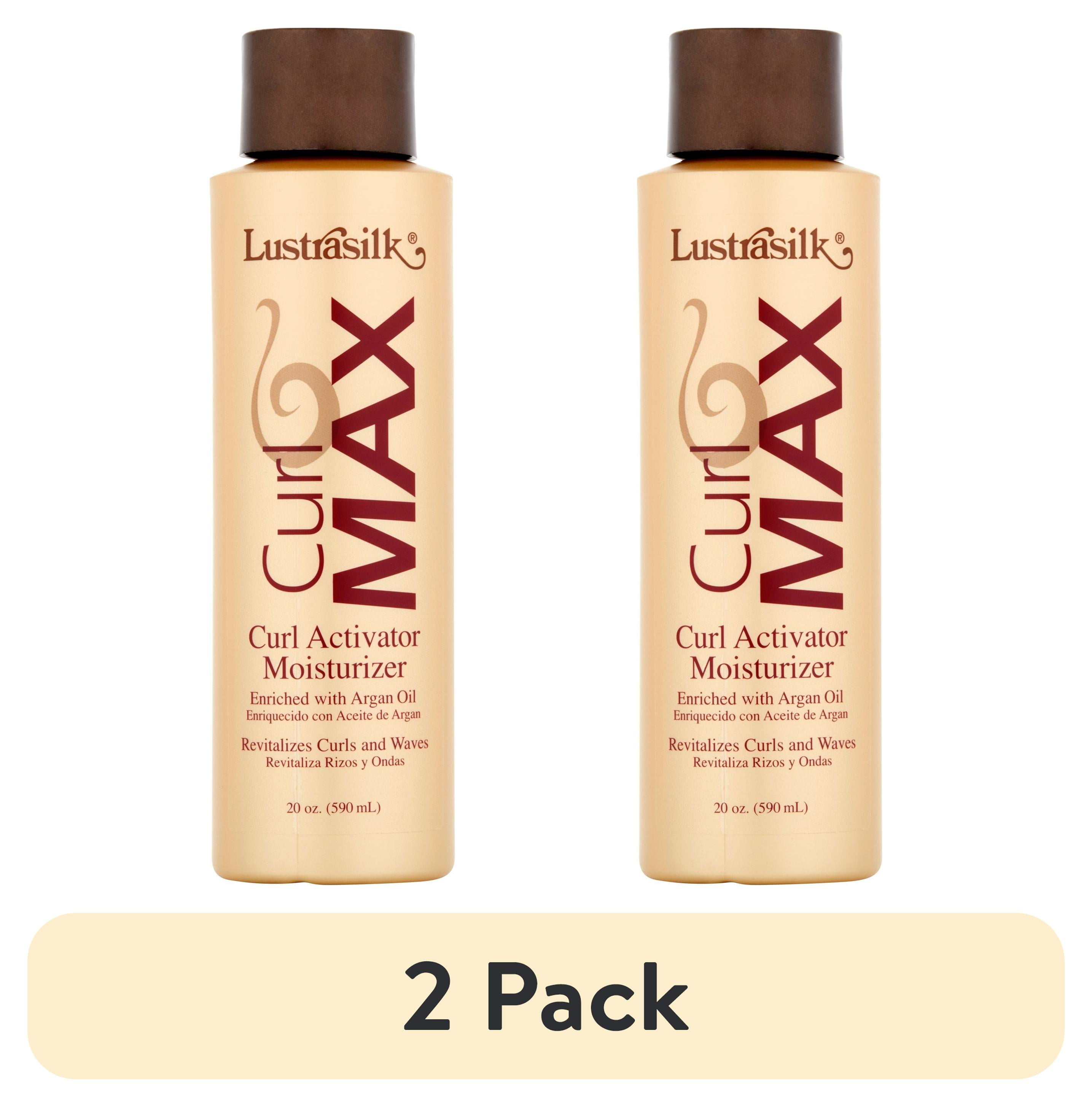 (2 pack) Lustrasilk Curl Max Curl Activator Moisturizer, 20 oz., Curly ...