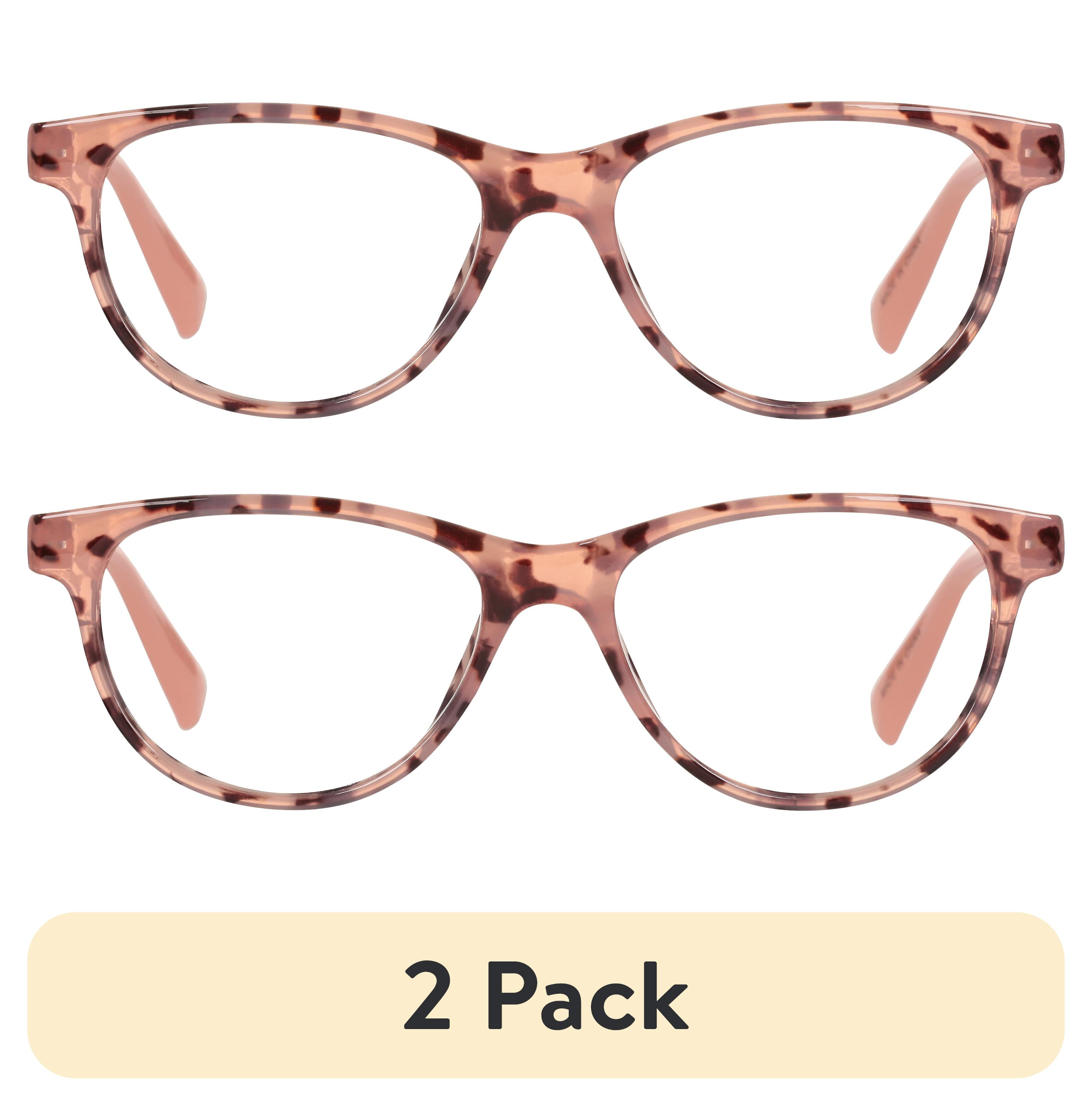 (2 pack) M+ Womens Cateye Plastic Reading Glasses Blhtt 1.50 Jessie in ...