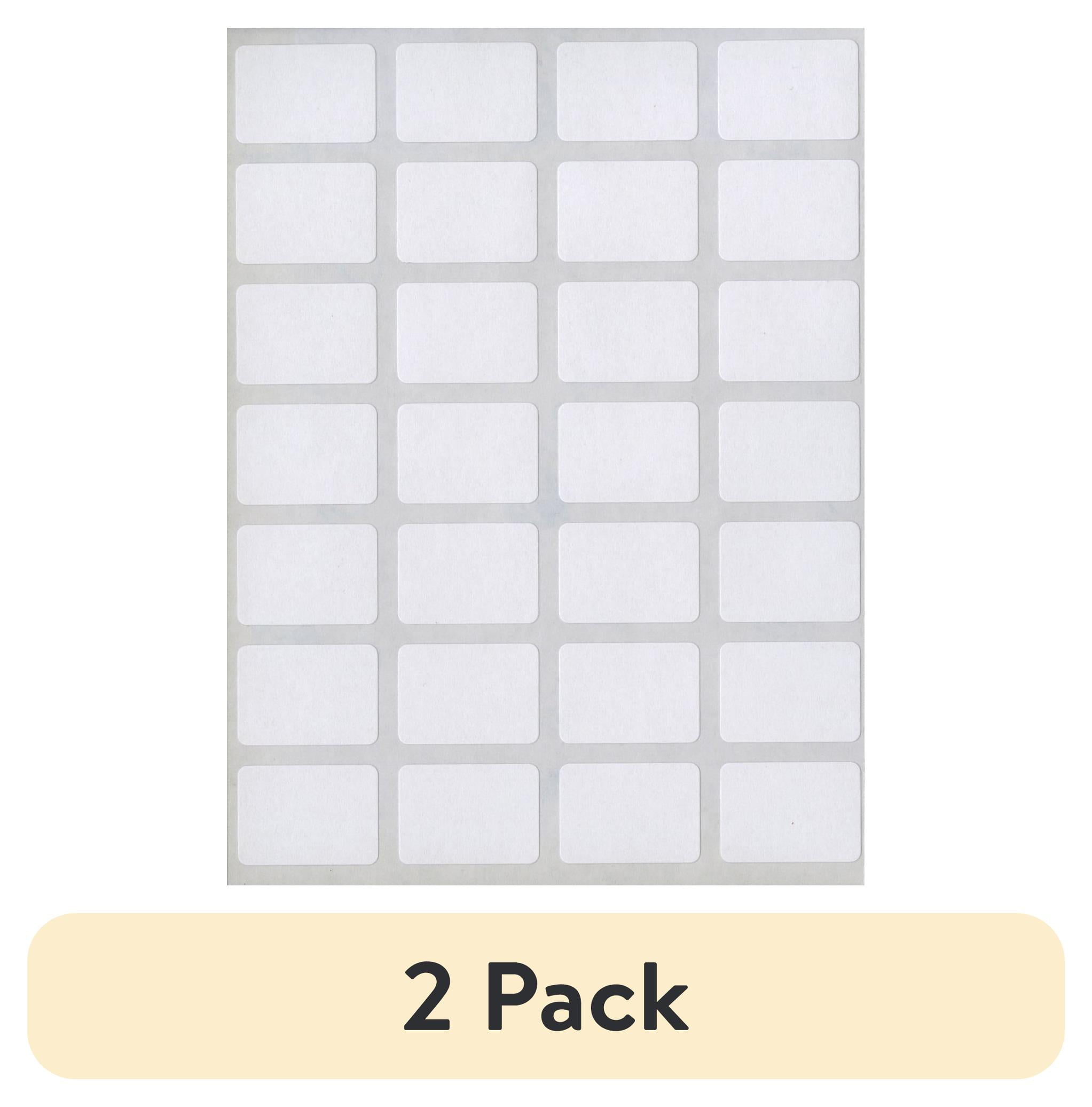(2 pack) MACO 5/8" x 7/8" White Rectangular Multi-Purpose Labels, 1000 ...