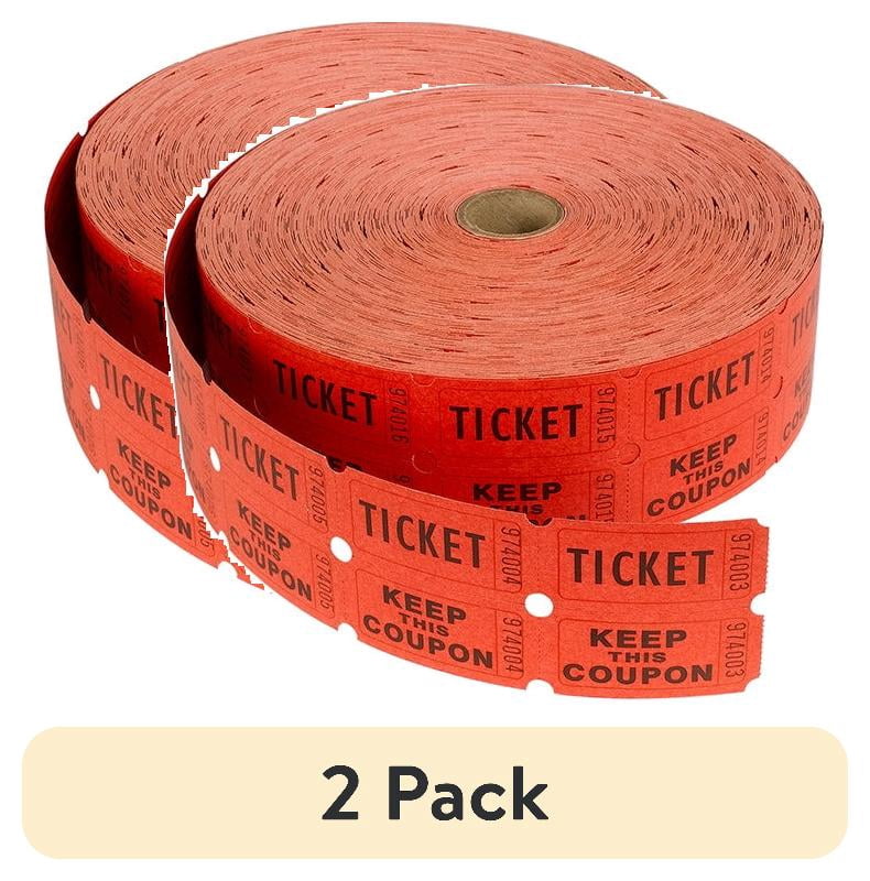 (2 pack) Double Coupon Roll Tickets - Walmart.com