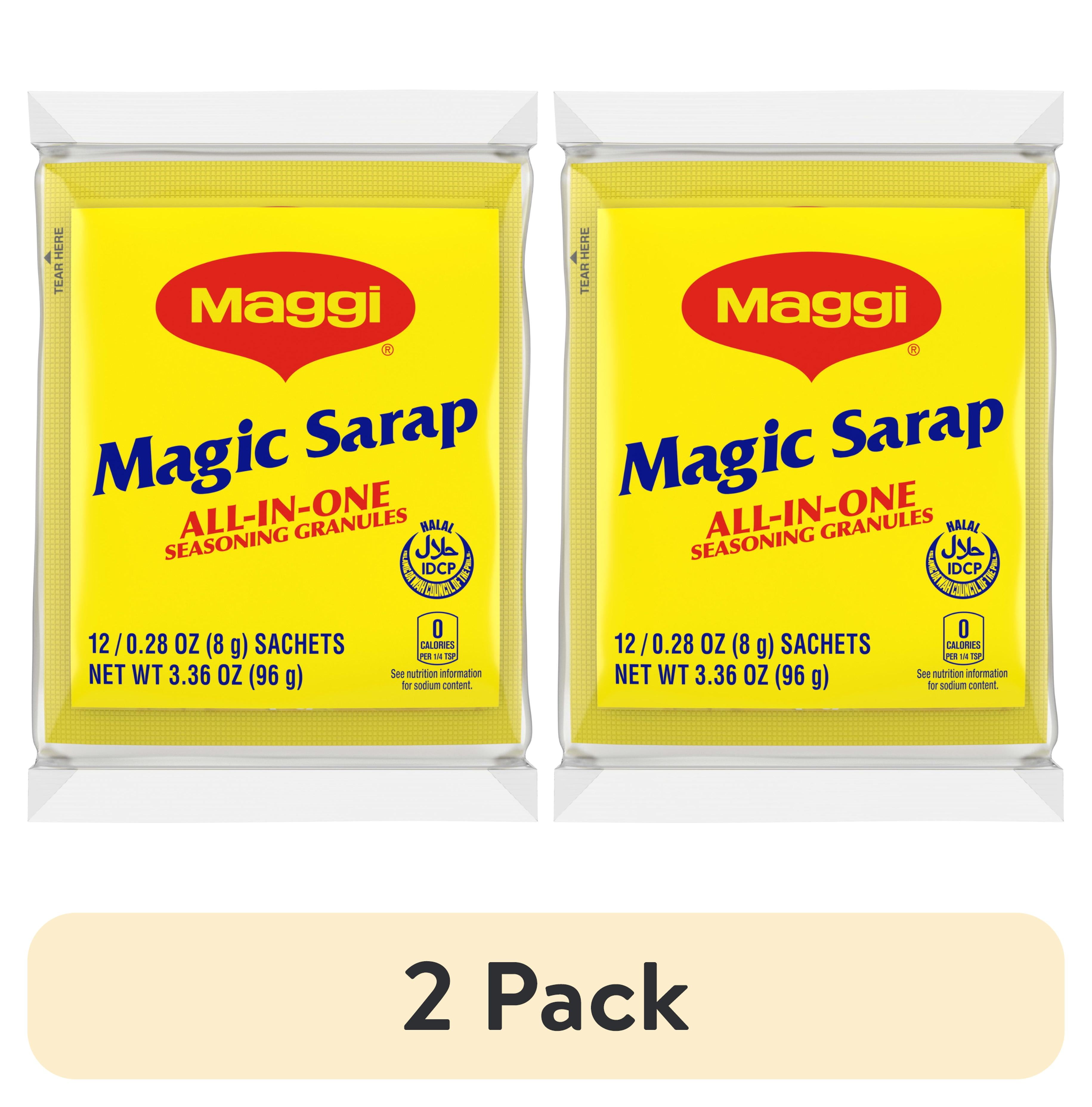 (2 pack) MAGGI MAGIC SARAP Seasoning 3.36 oz. Sachets - Walmart.com