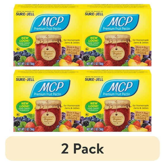 (2 pack) MCP Premium Fruit Pectin, 2 ct Pack (2 oz Boxes) - Walmart.com