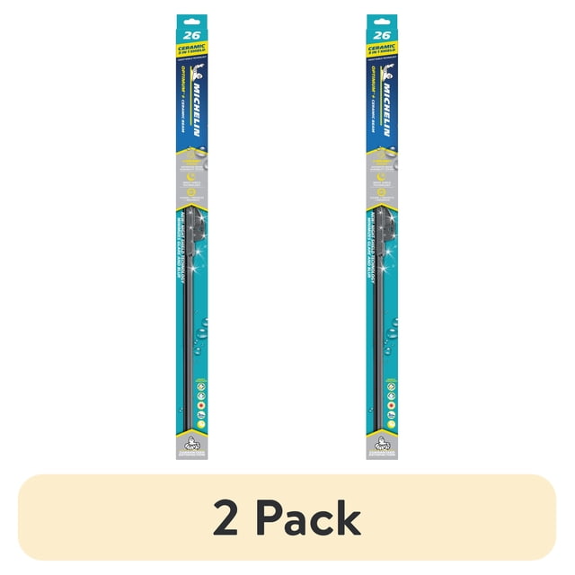 (2 pack) MICHELIN® Optimum+ 26" Ceramic Beam with Night Shield ...