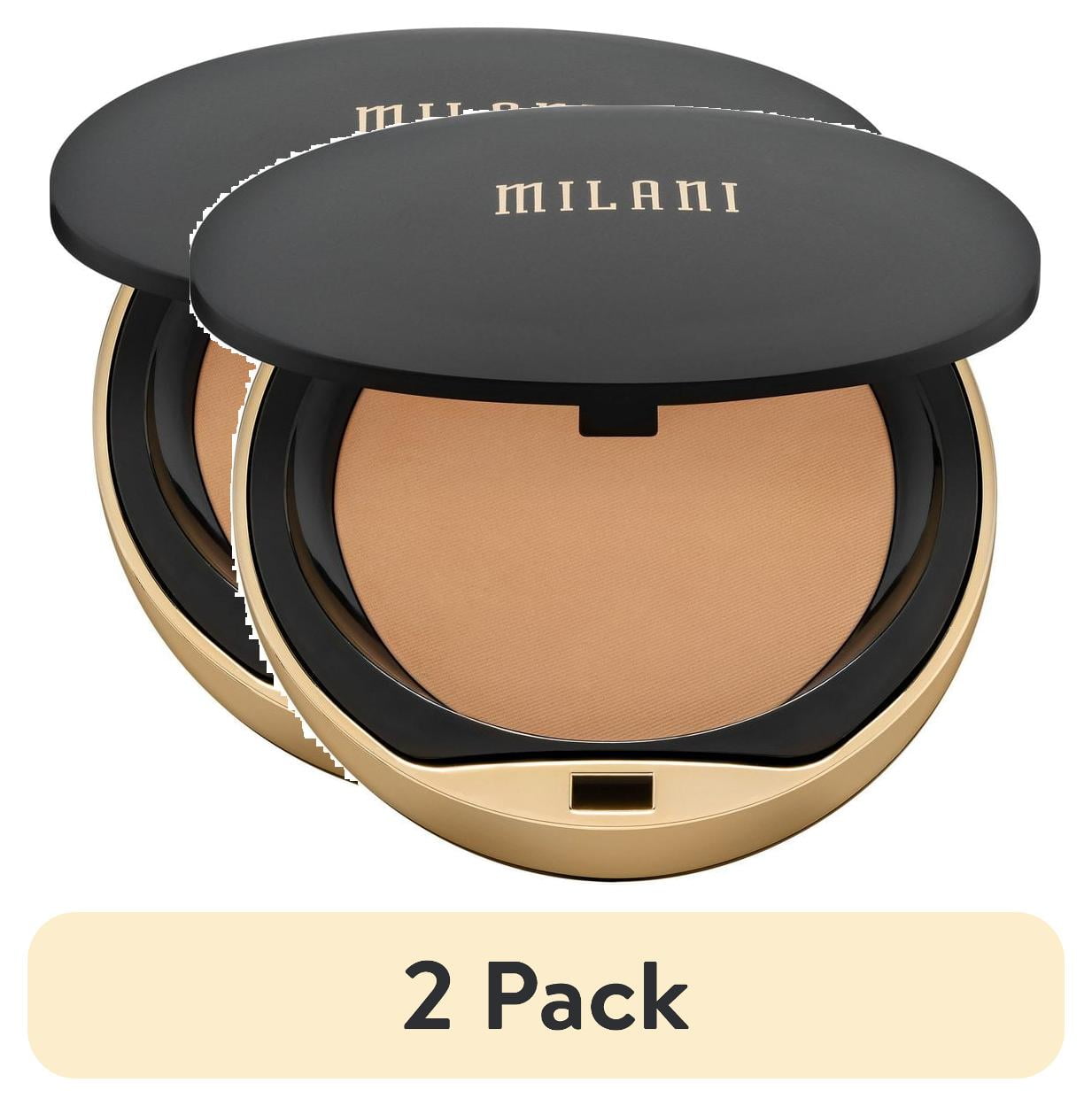 (2 pack) MILANI Conceal + Perfect Shine-Proof Powder, Beige - Walmart.com