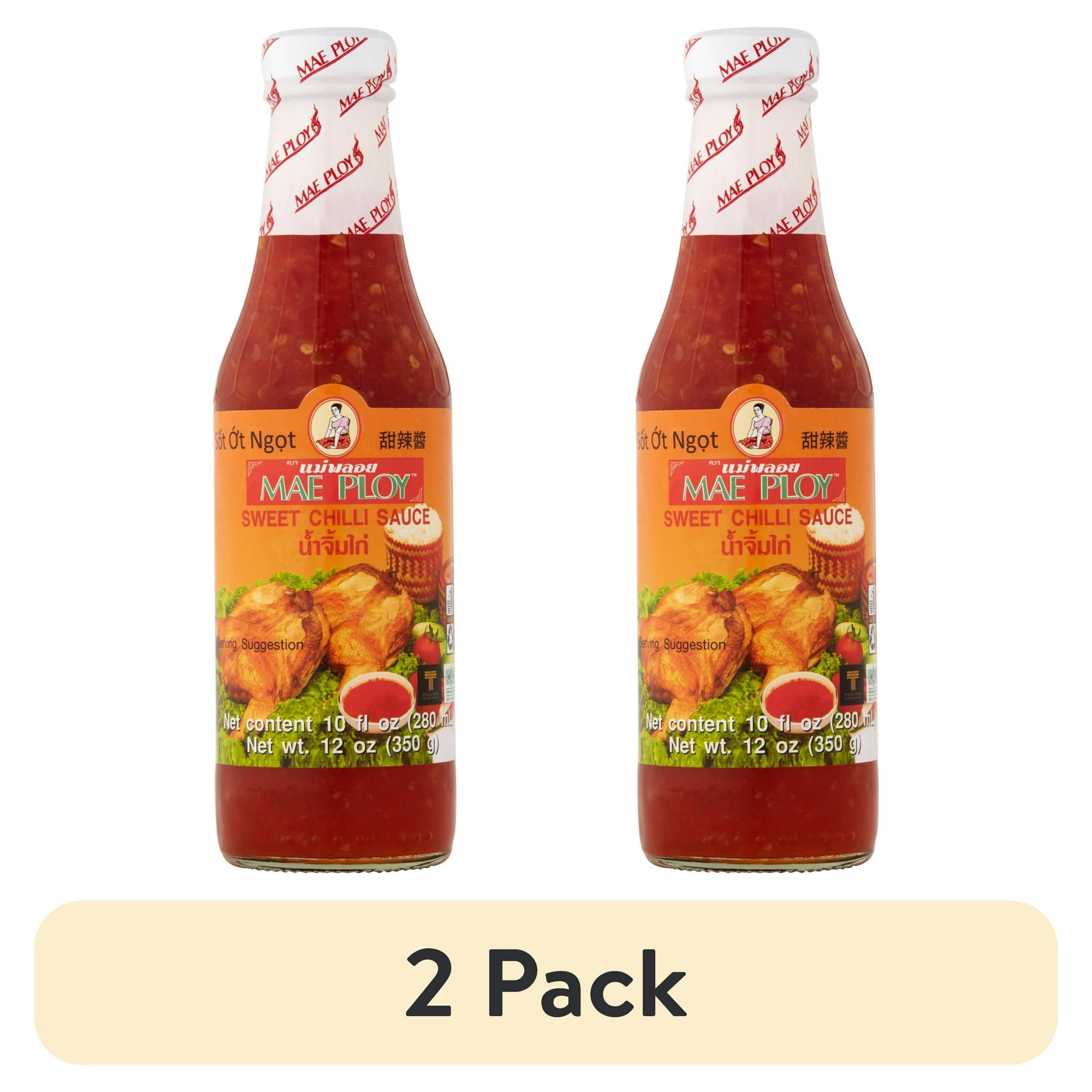 Mae Ploy Hot Sauces for Employee Breakroom Kitchens - Walmart Business ...